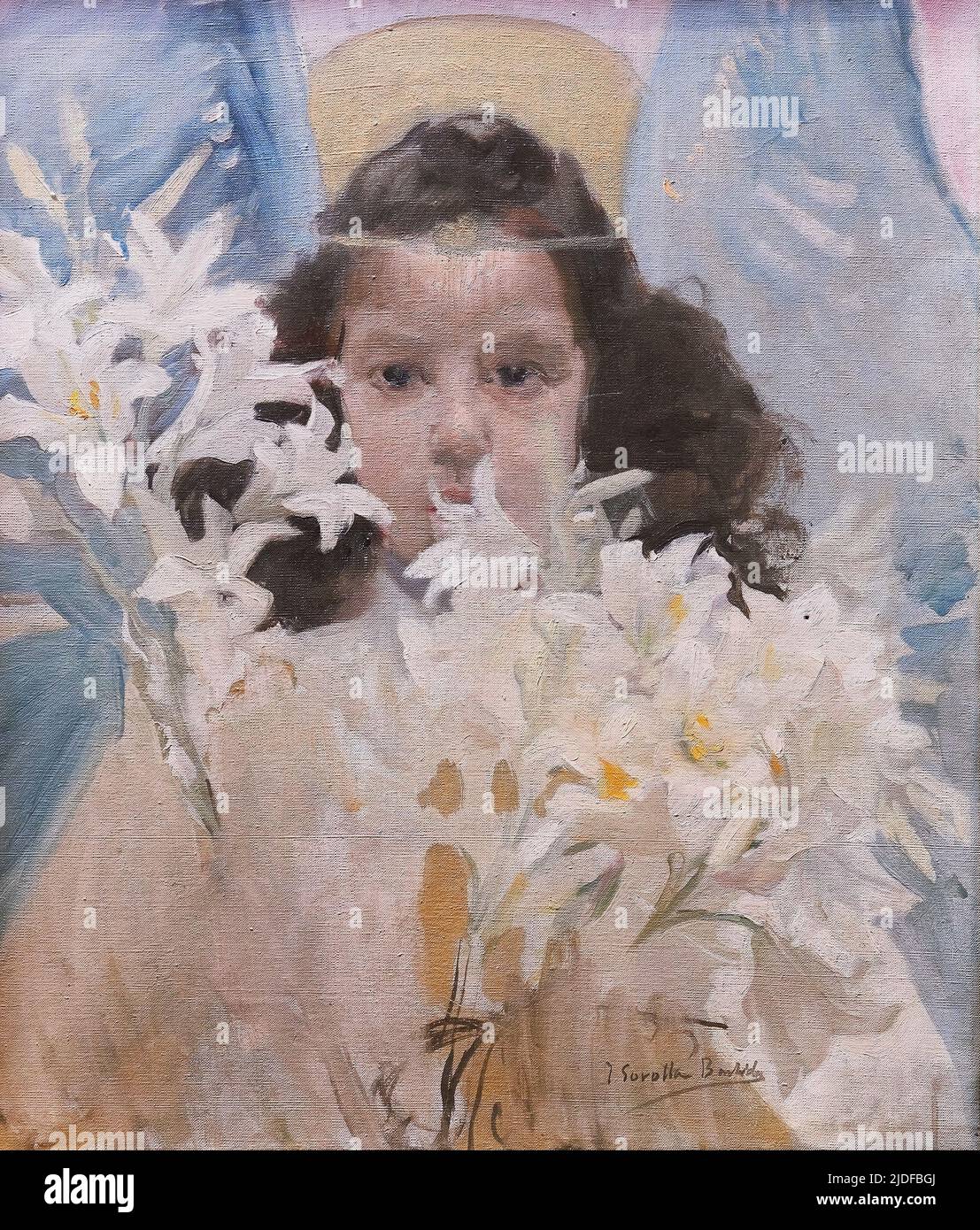 Maria con i gigli immagini e fotografie stock ad alta risoluzione - Alamy