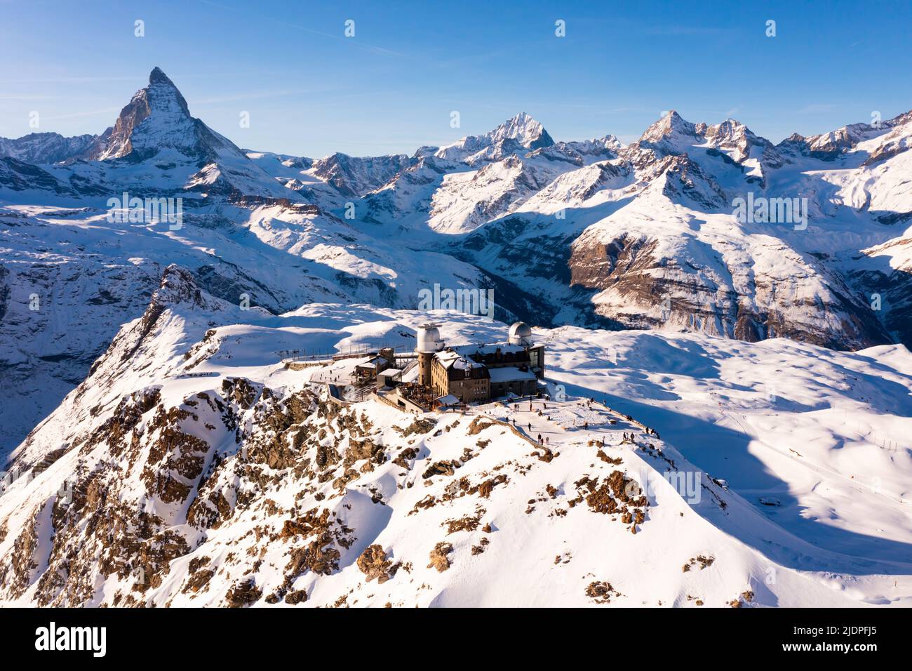 Ferrovia di gornergrat sul cervino immagini e fotografie stock ad alta ...