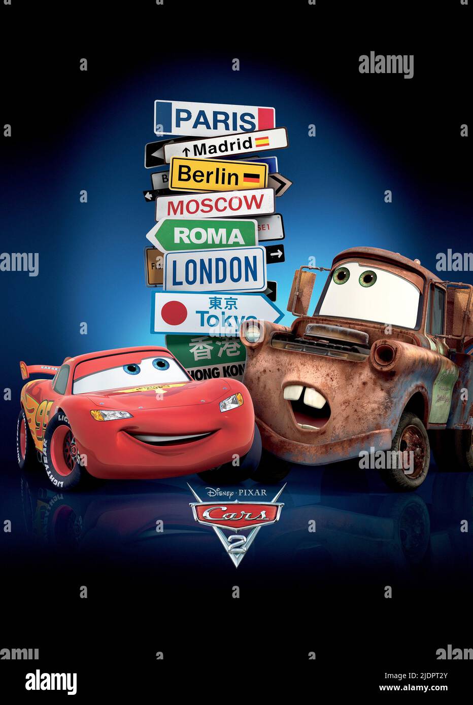 Lightning mcqueen disney Immagini e Fotos Stock - Alamy