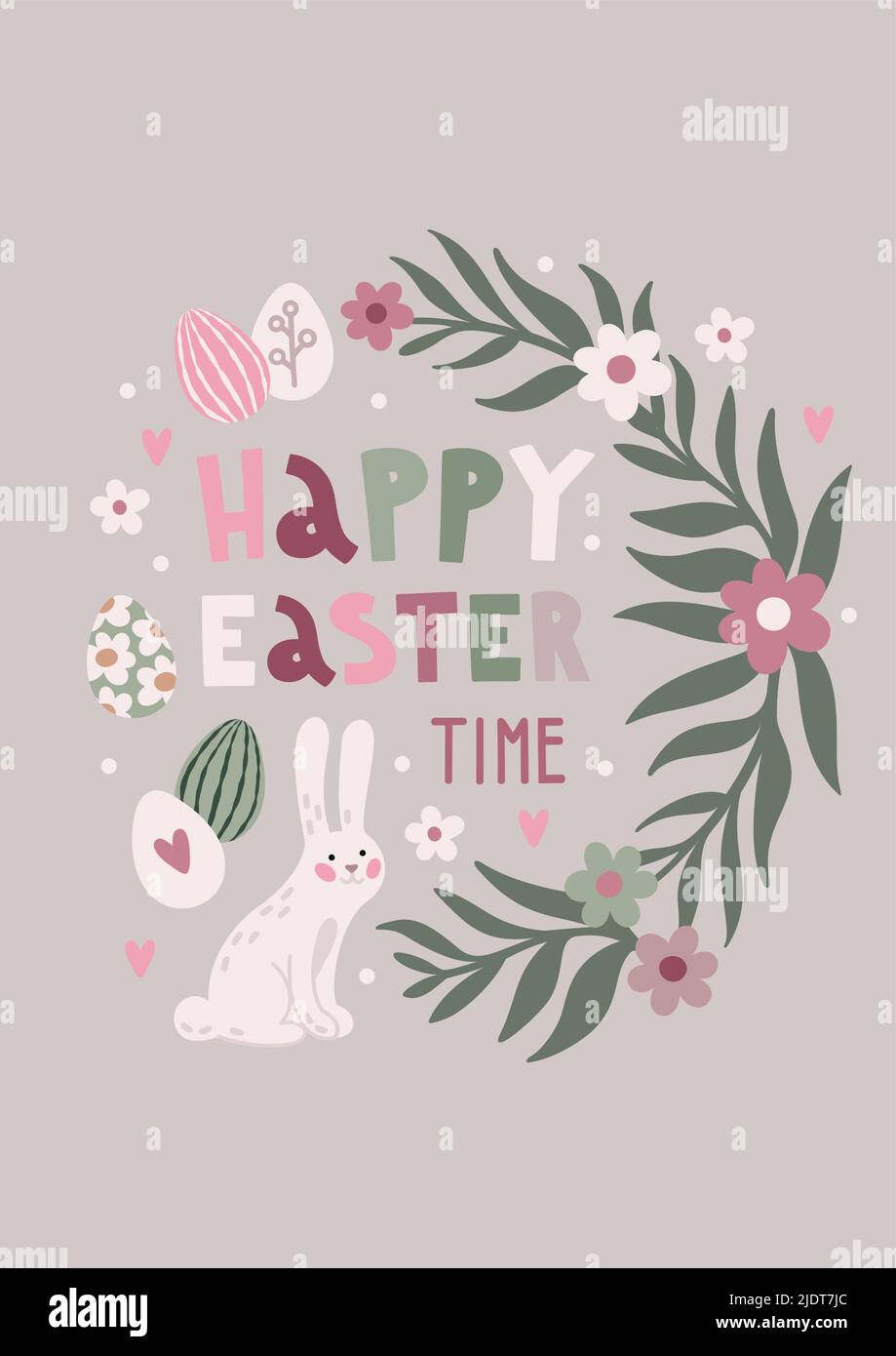 Poster di pasqua Immagini Vettoriali Stock - Alamy