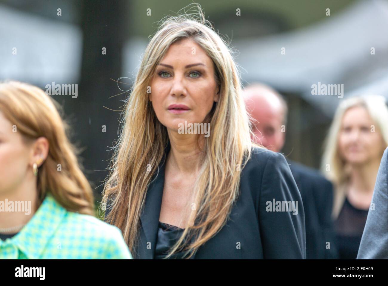 Debby Pfaff è stato raffigurato durante la cerimonia di presentazione ...