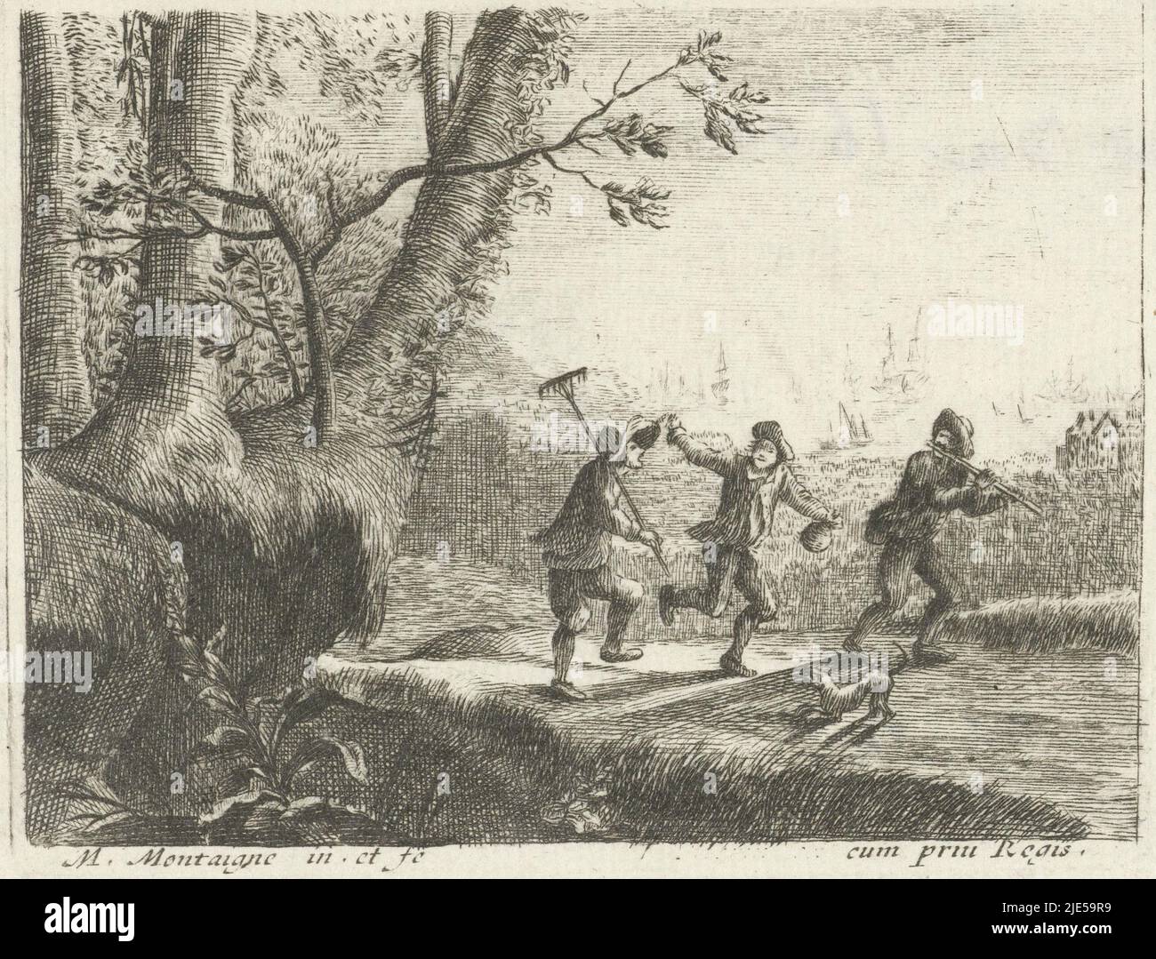 Tre contadini che ballano immagini e fotografie stock ad alta ...