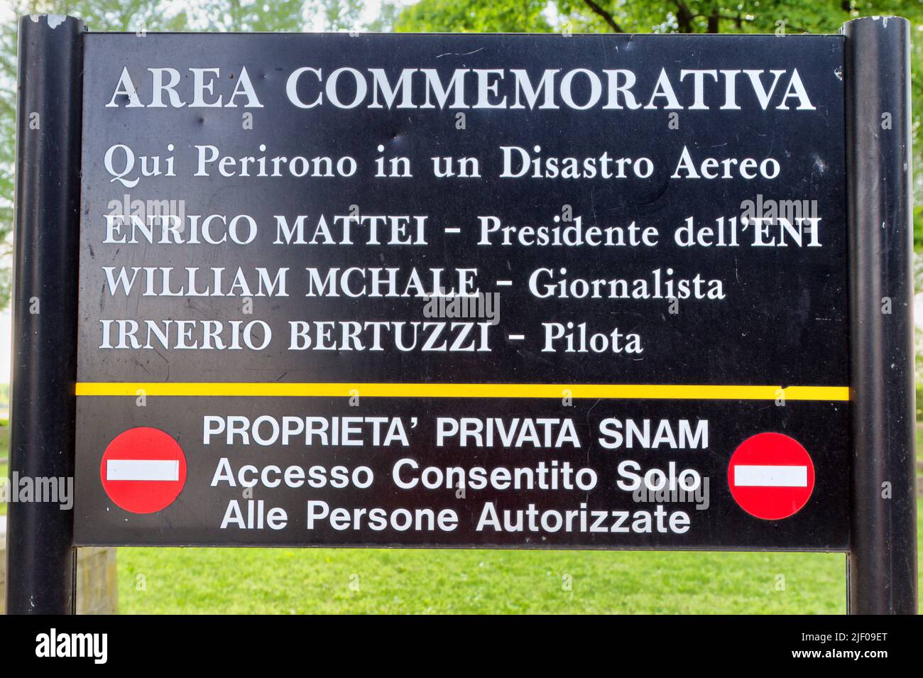 Enrico mattei eni immagini e fotografie stock ad alta risoluzione - Alamy