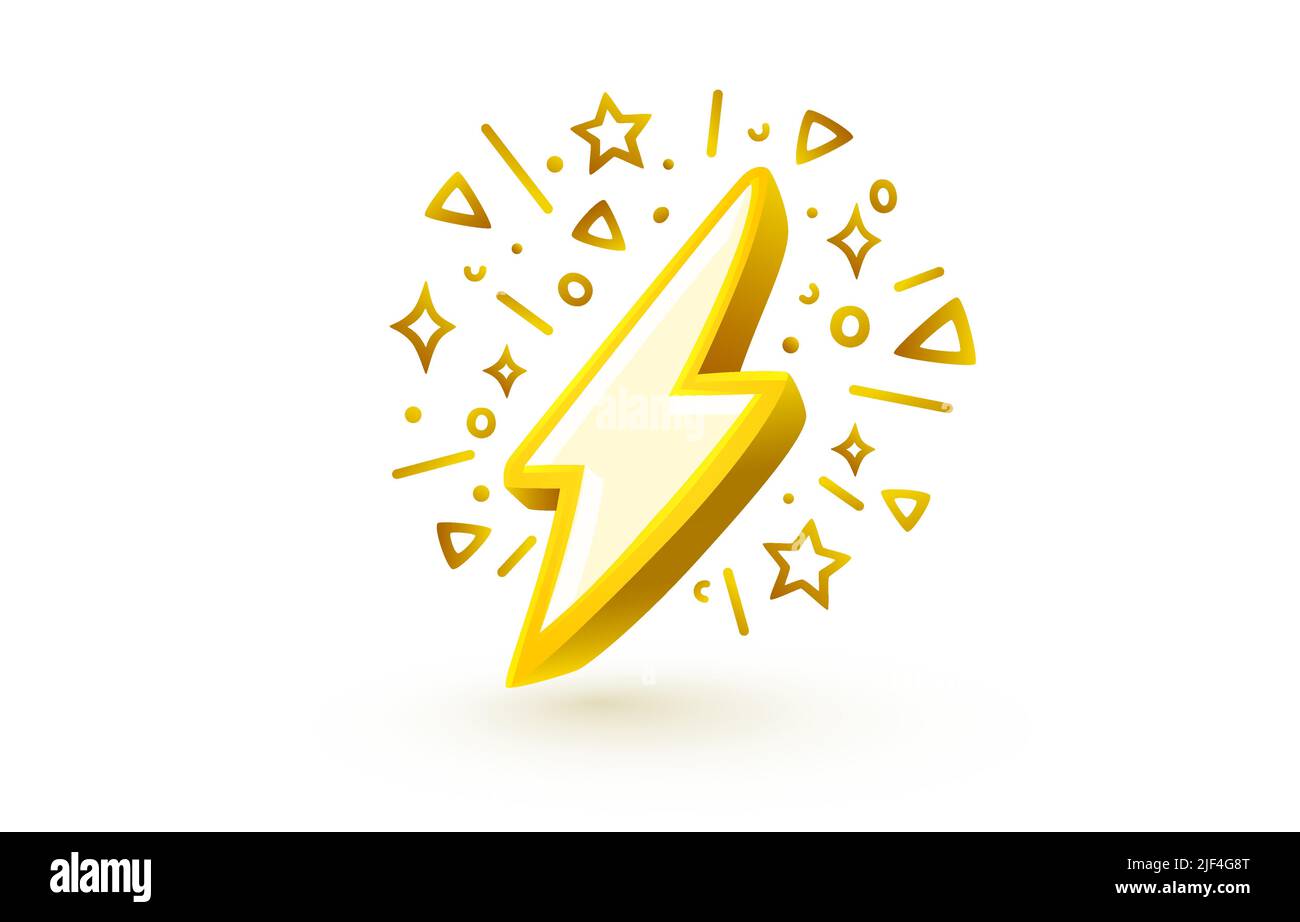 Cartoon lightning bolt immagini e fotografie stock ad alta risoluzione ...