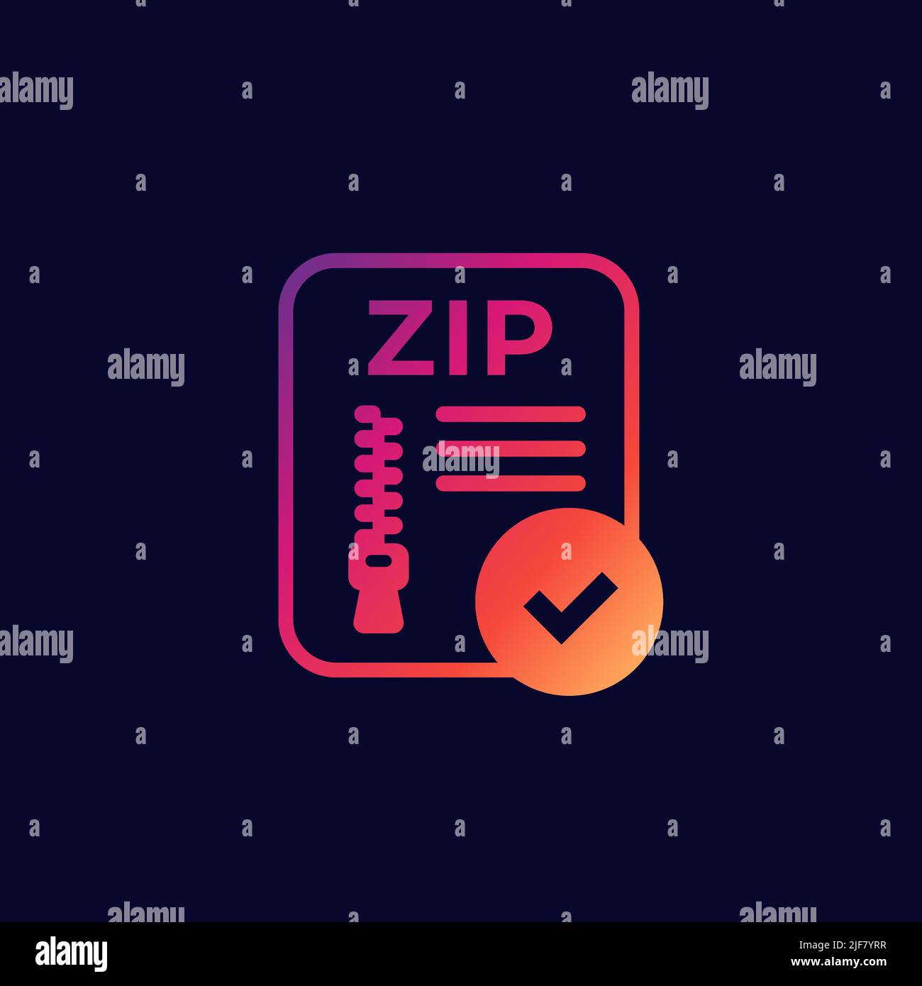 File compresso Immagini Vettoriali Stock - Alamy