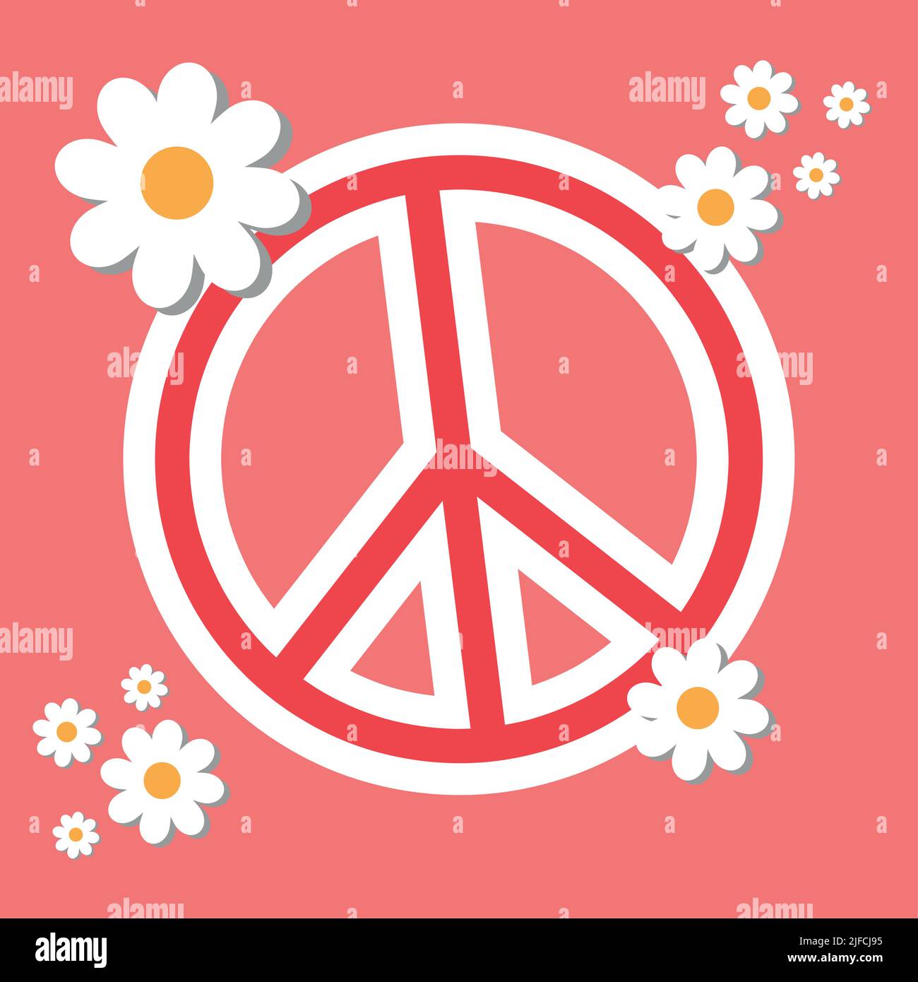 Cultura anni sessanta Immagini Vettoriali Stock - Alamy