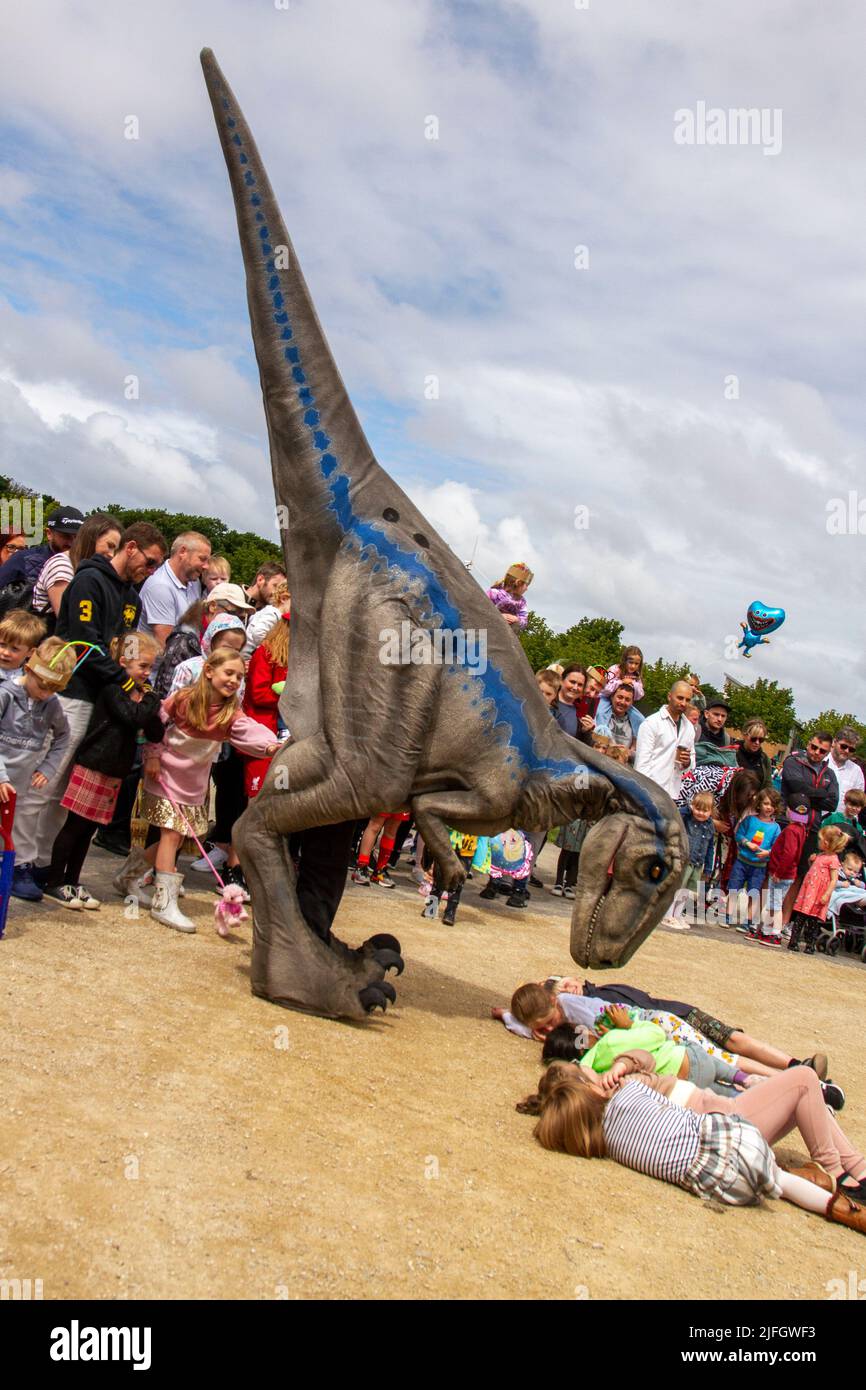 Dino Jurassic Live a Southport, Merseyside. UK Entertainment, Jurassic ...