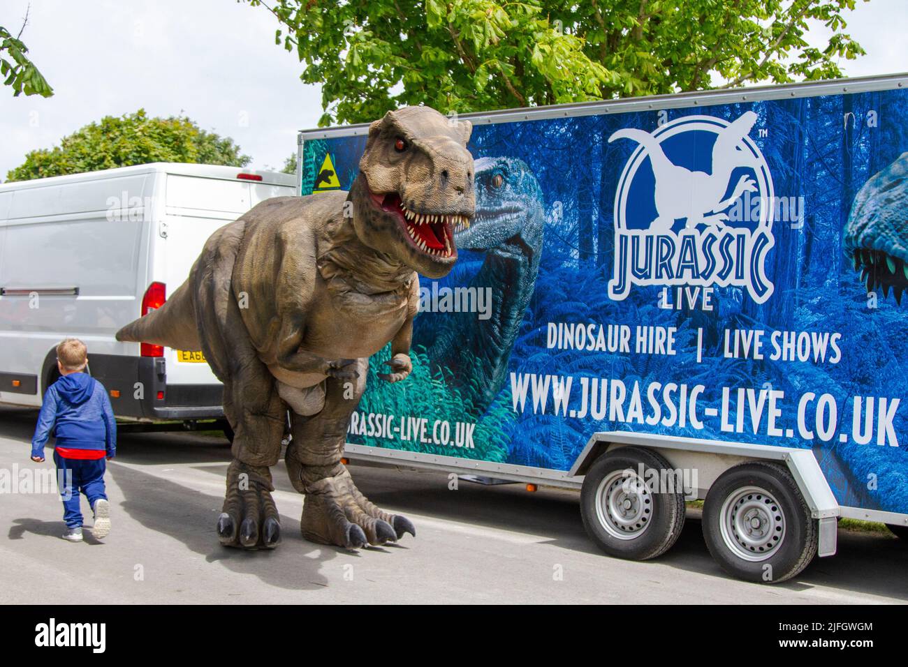 Dino Jurassic Live a Southport, Merseyside. UK Entertainment, Jurassic ...