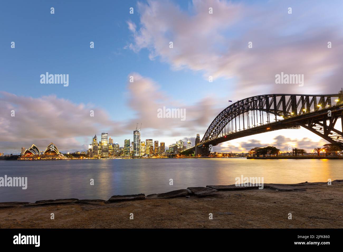 Cielo della sera sydney immagini e fotografie stock ad alta risoluzione ...