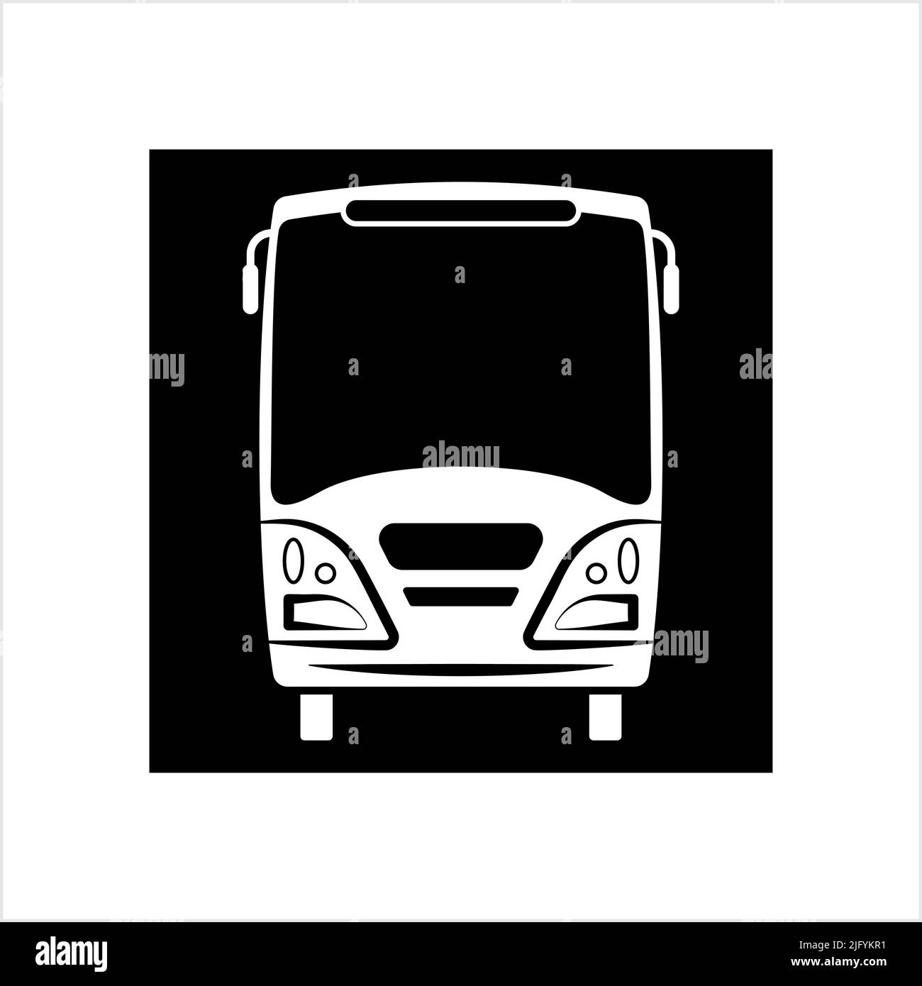 Coach bus vector vectors Foto e Immagini Stock in Bianco e Nero - Alamy