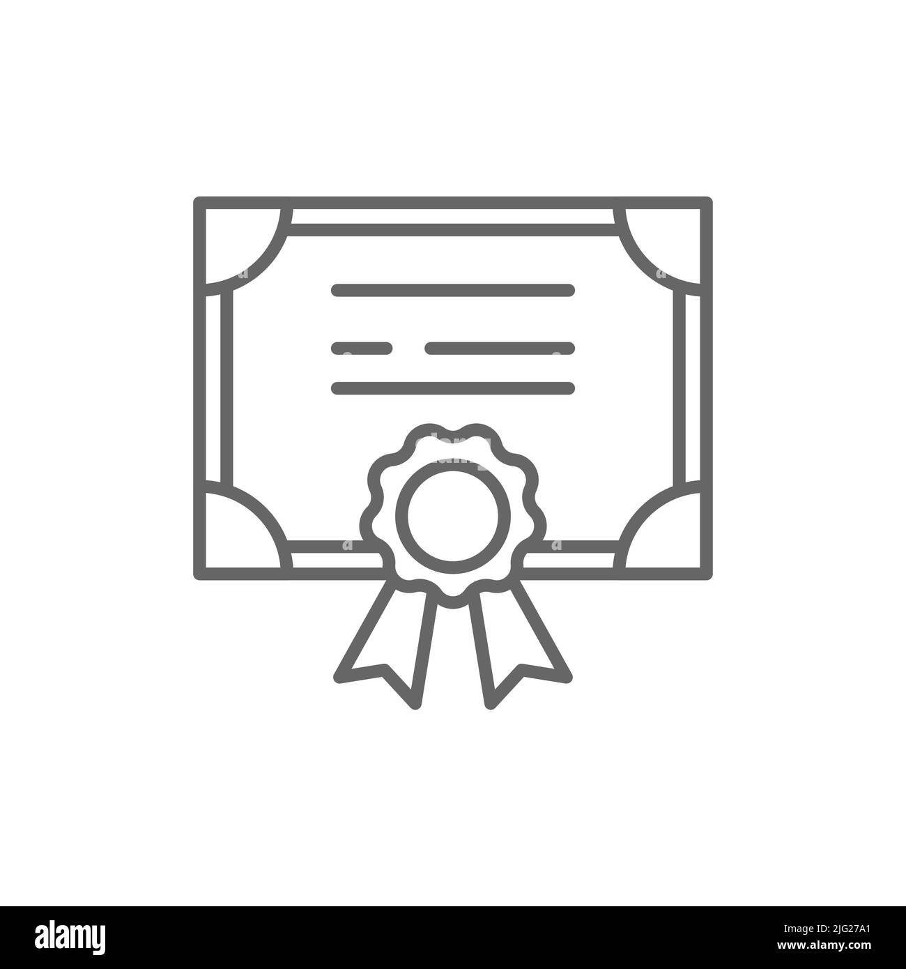 Certificado de referencia Immagini Vettoriali Stock - Alamy