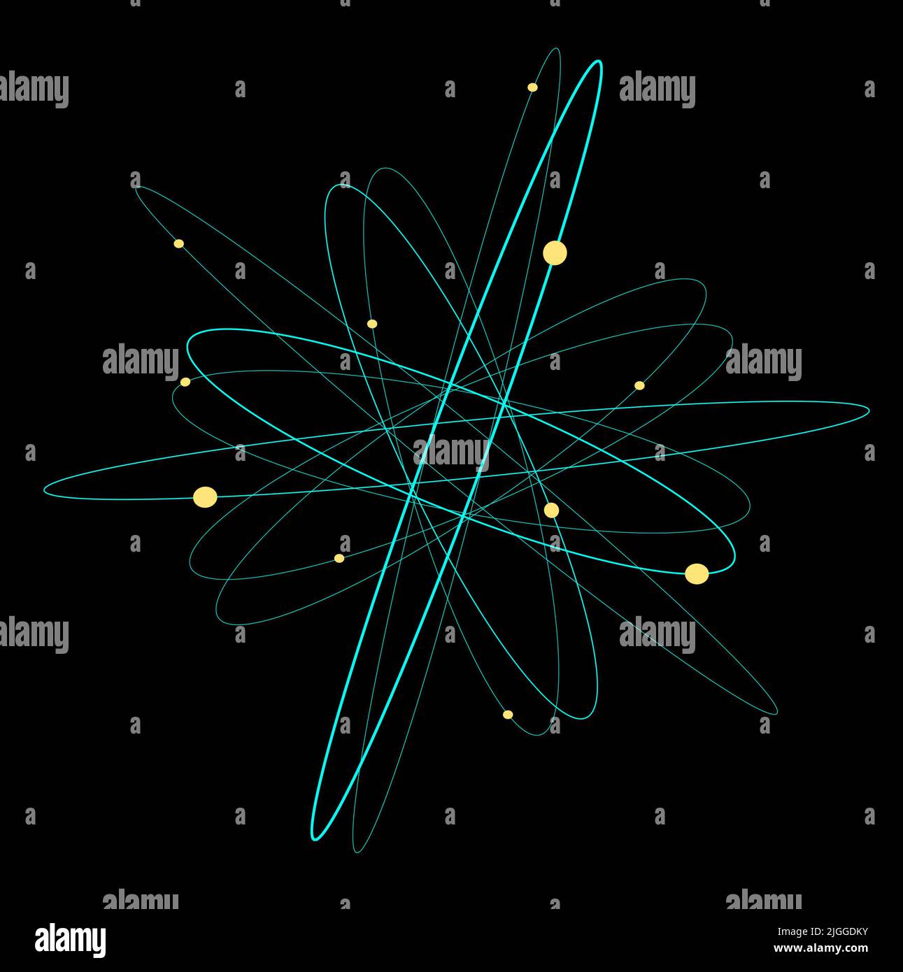 Orbite atomiche immagini e fotografie stock ad alta risoluzione - Alamy