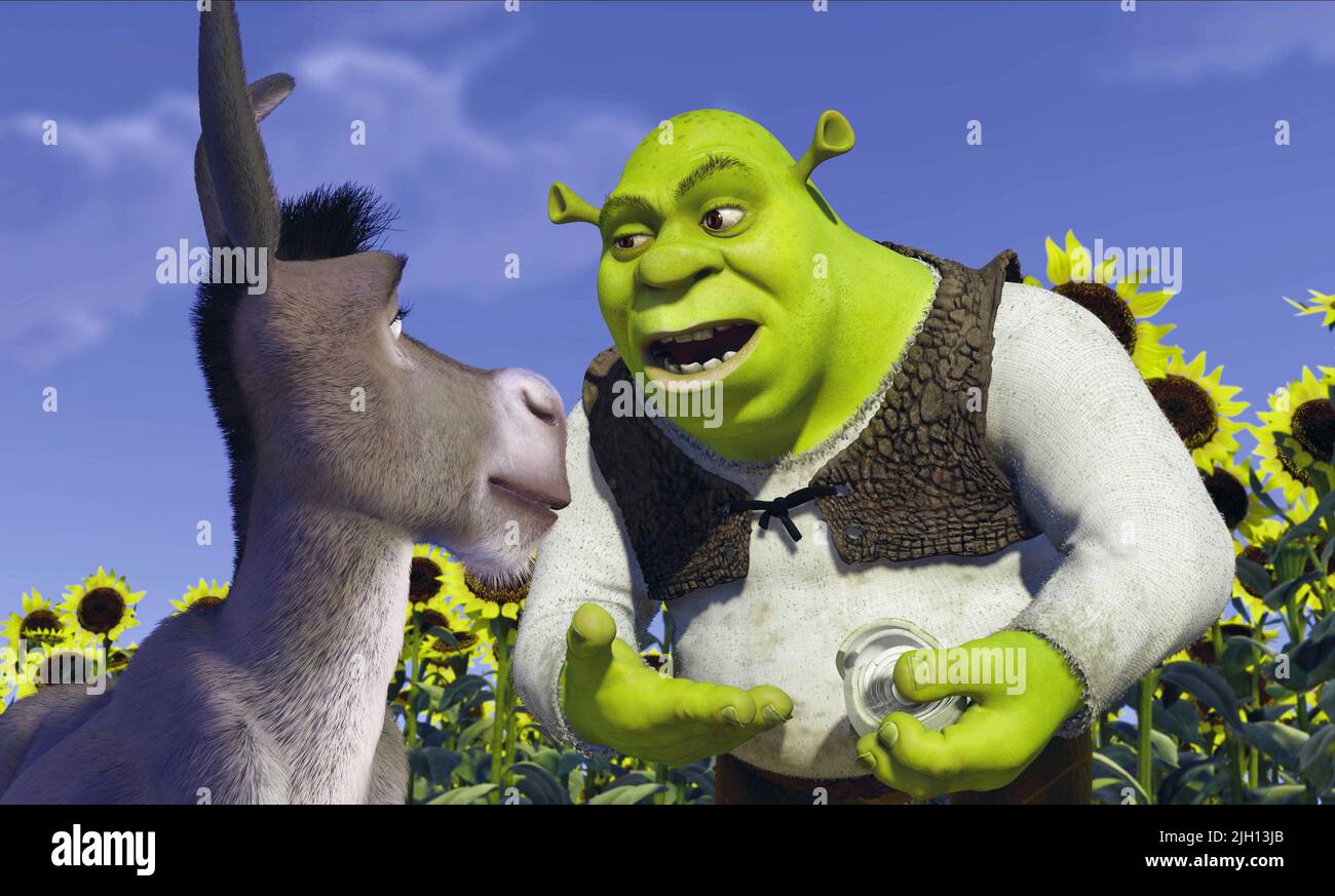 Shrek donkey shrek 2001 immagini e fotografie stock ad alta risoluzione ...