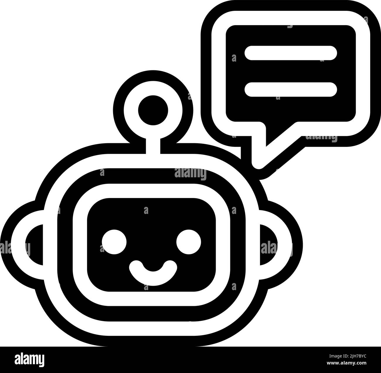 Software di assistente virtuale Foto e Immagini Stock in Bianco e Nero ...