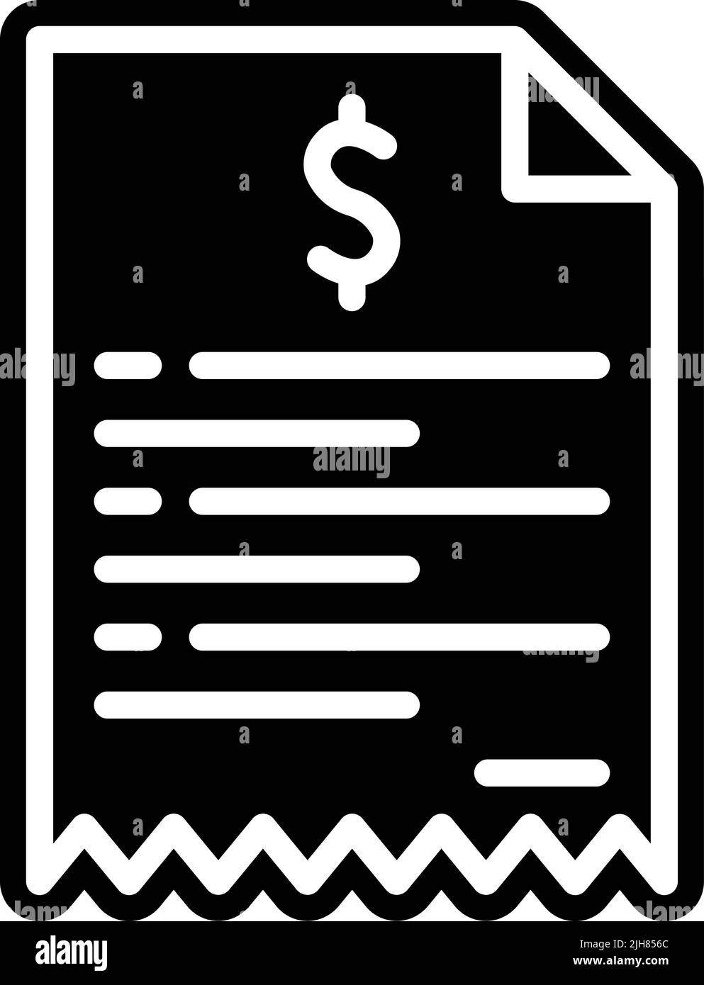 Ricevuta di acquisto di generi alimentari Immagini Vettoriali Stock - Alamy