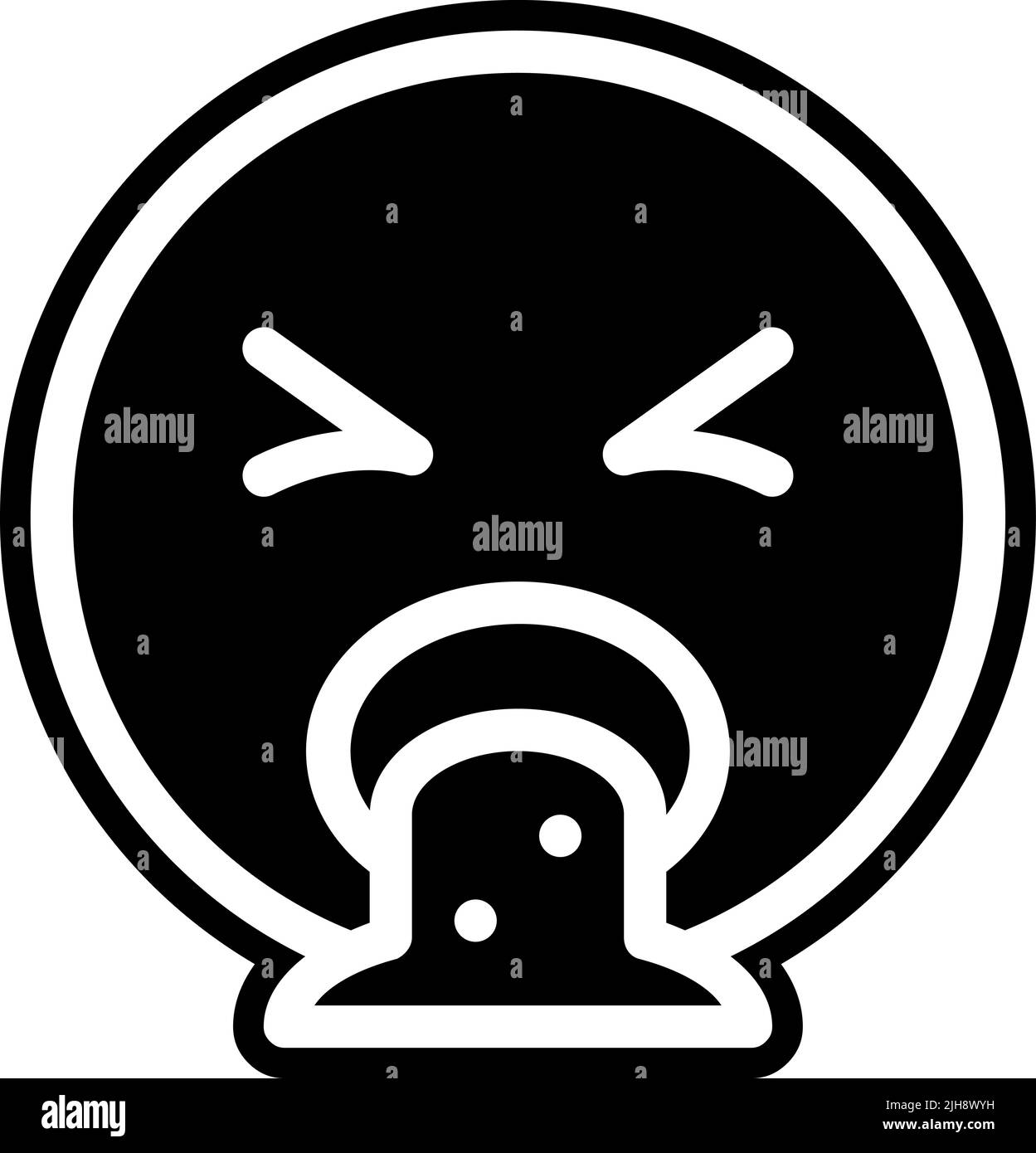Vomito emoji Immagini Vettoriali Stock - Alamy