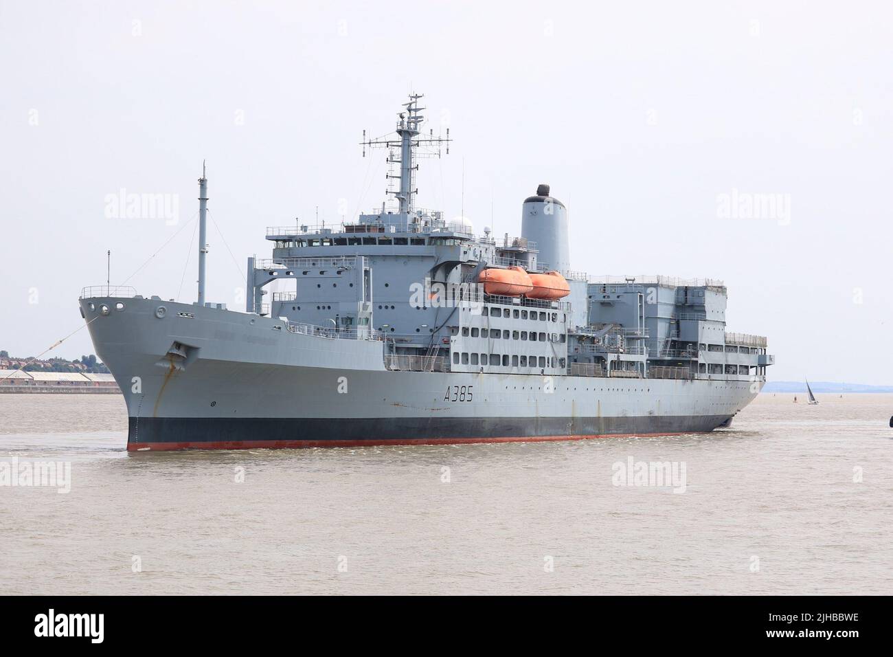 Nave ausiliaria della flotta reale rfa fort rosalie immagini e ...