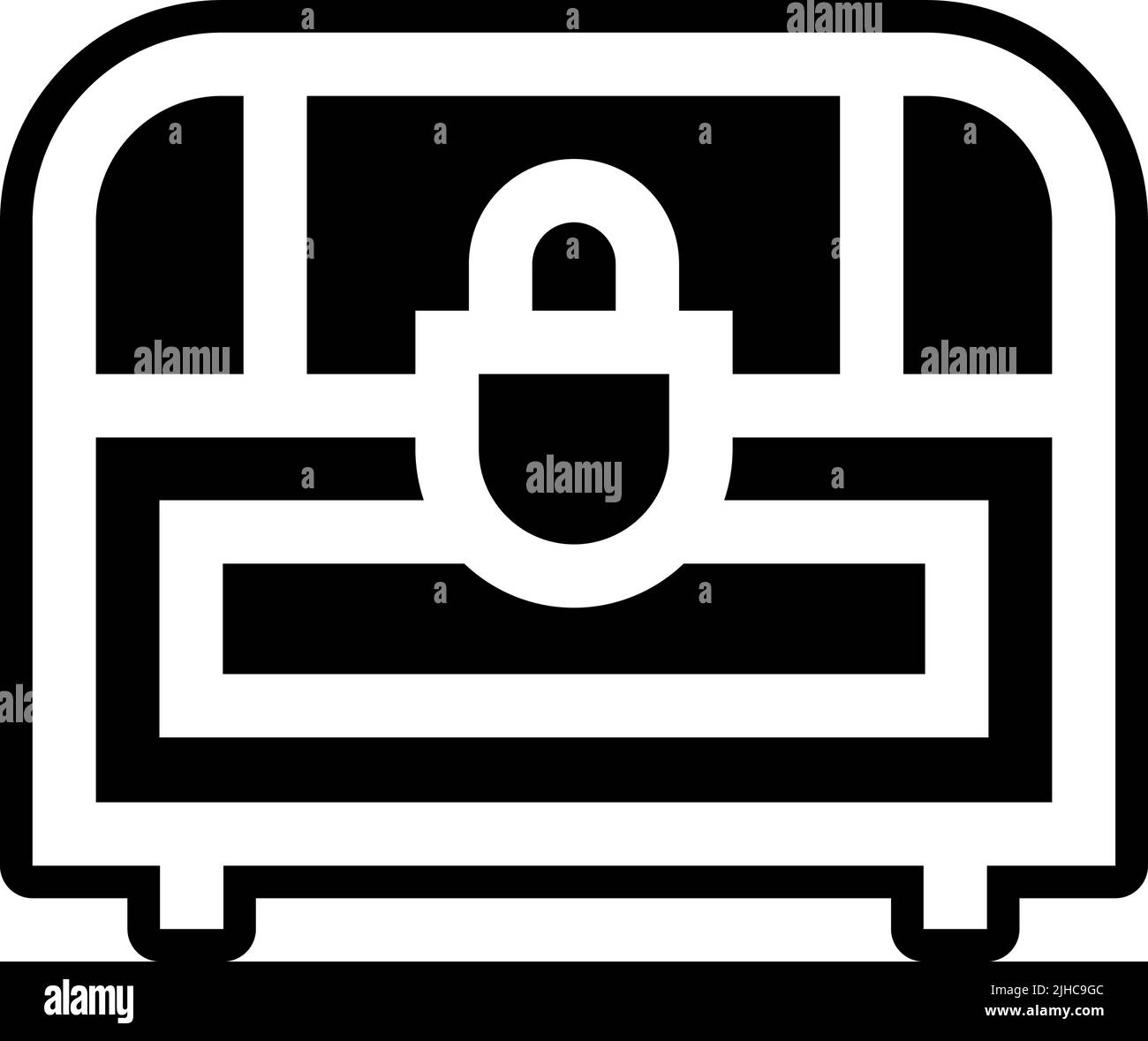 Scrigno del tesoro Immagini Vettoriali Stock - Alamy