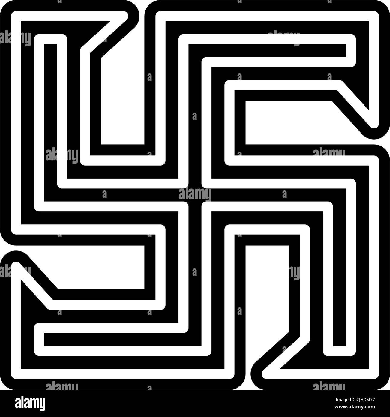 Simbolo della croce uncinata Immagini Vettoriali Stock - Pagina 2 - Alamy