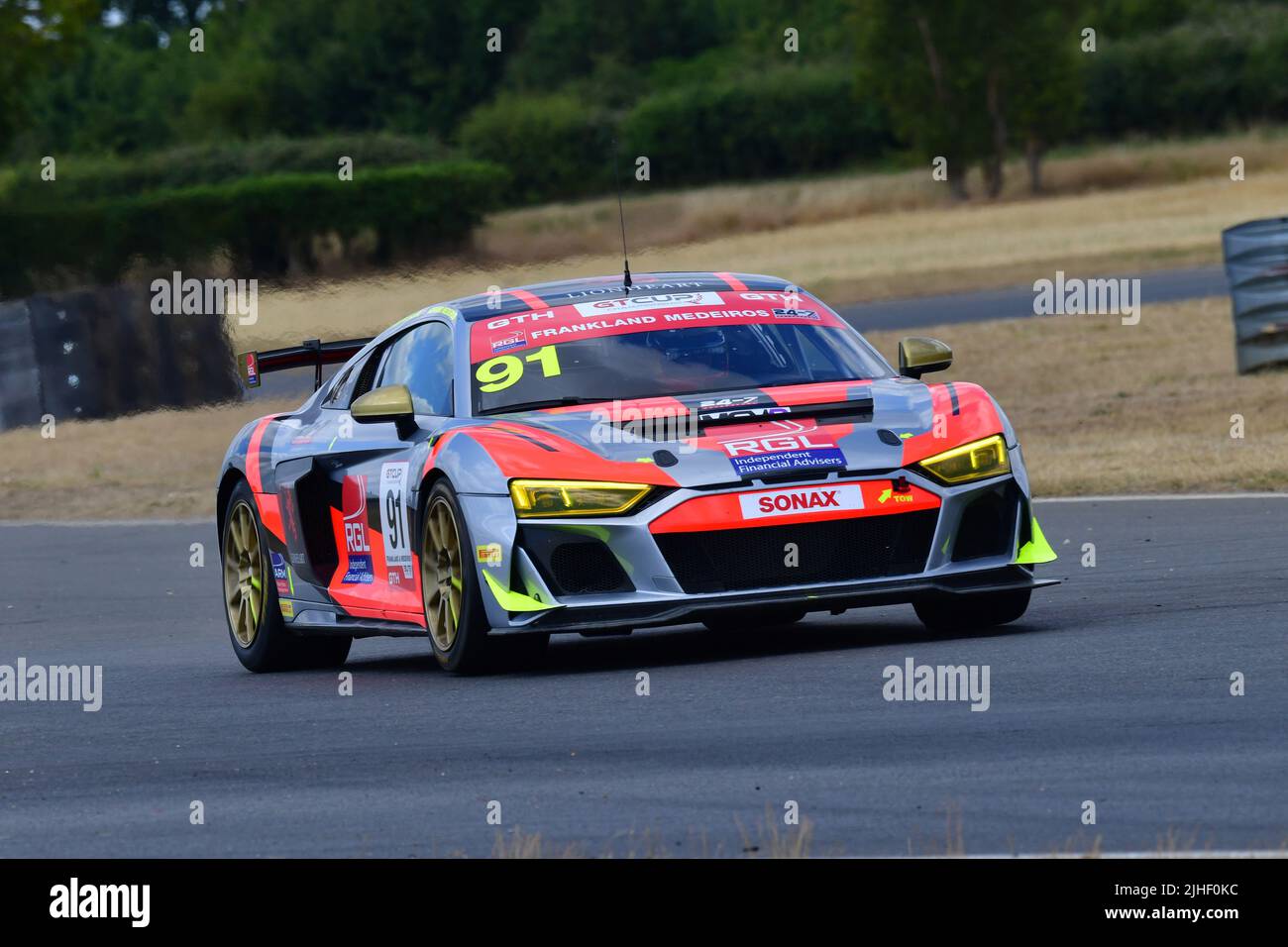 David Frankland, Audi R8 GT4 Evo-2, GT All-Comers Challenge, con le ...