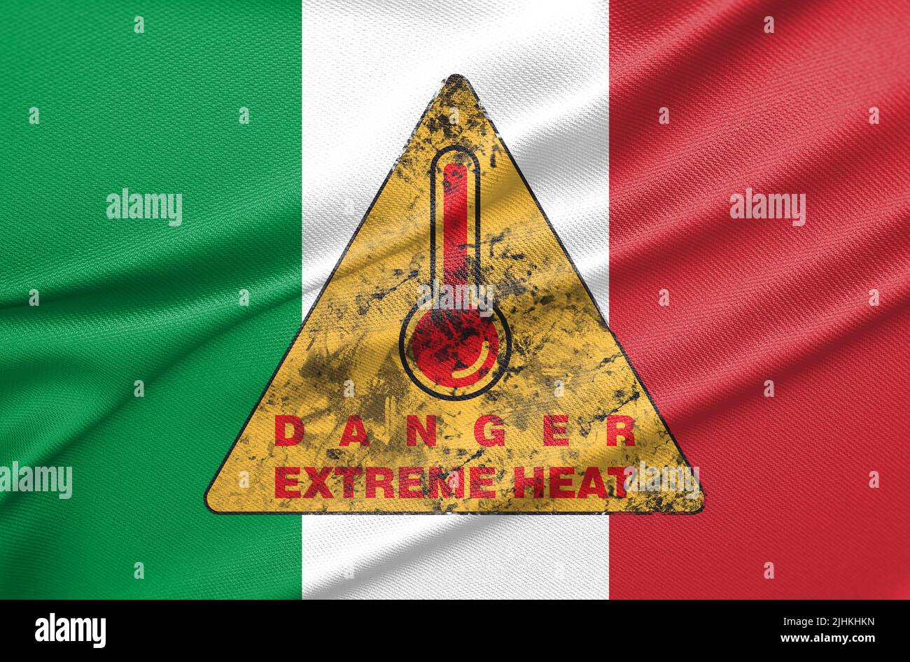 Bandiera italia caldo estremo immagini e fotografie stock ad alta ...