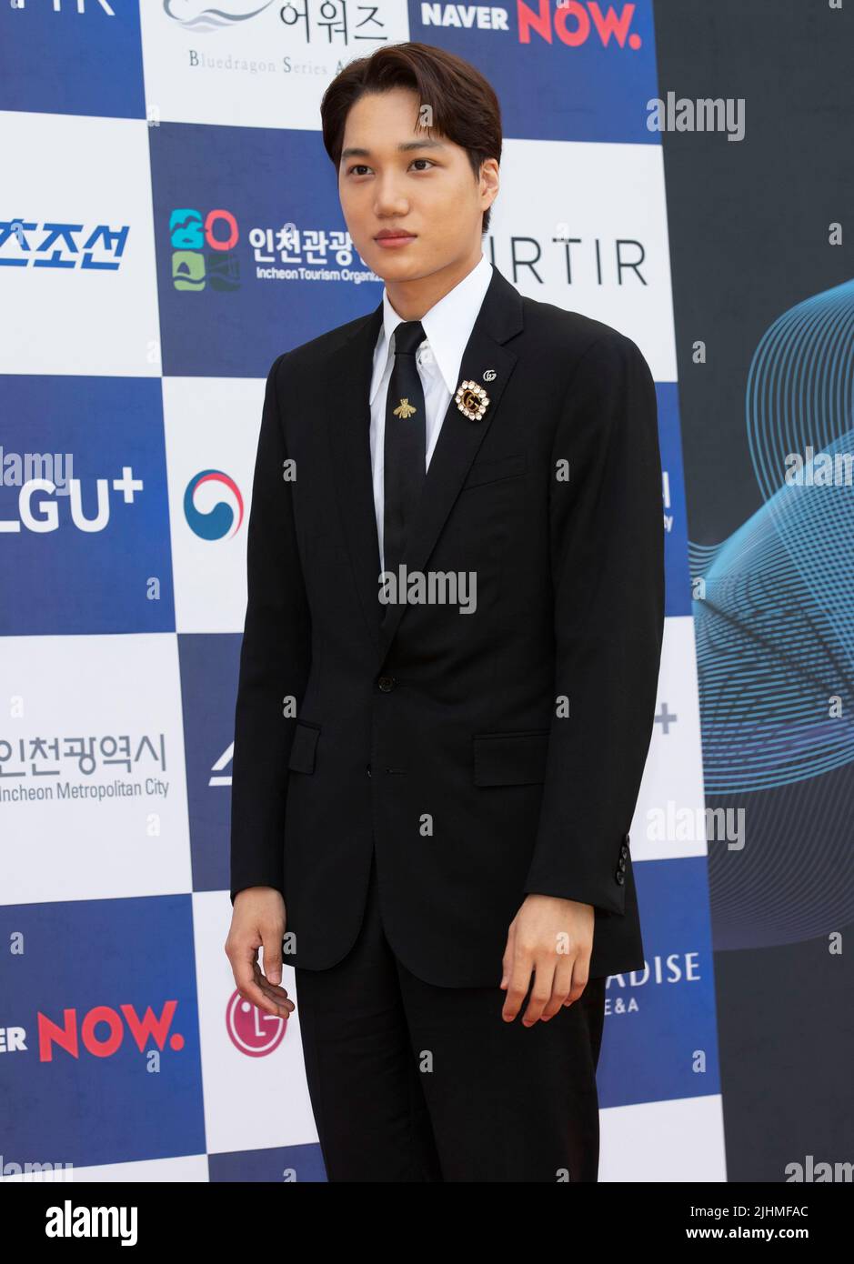 Incheon, Corea del Sud -19 luglio 2022 - Actor e Vocal KAI, membro ...