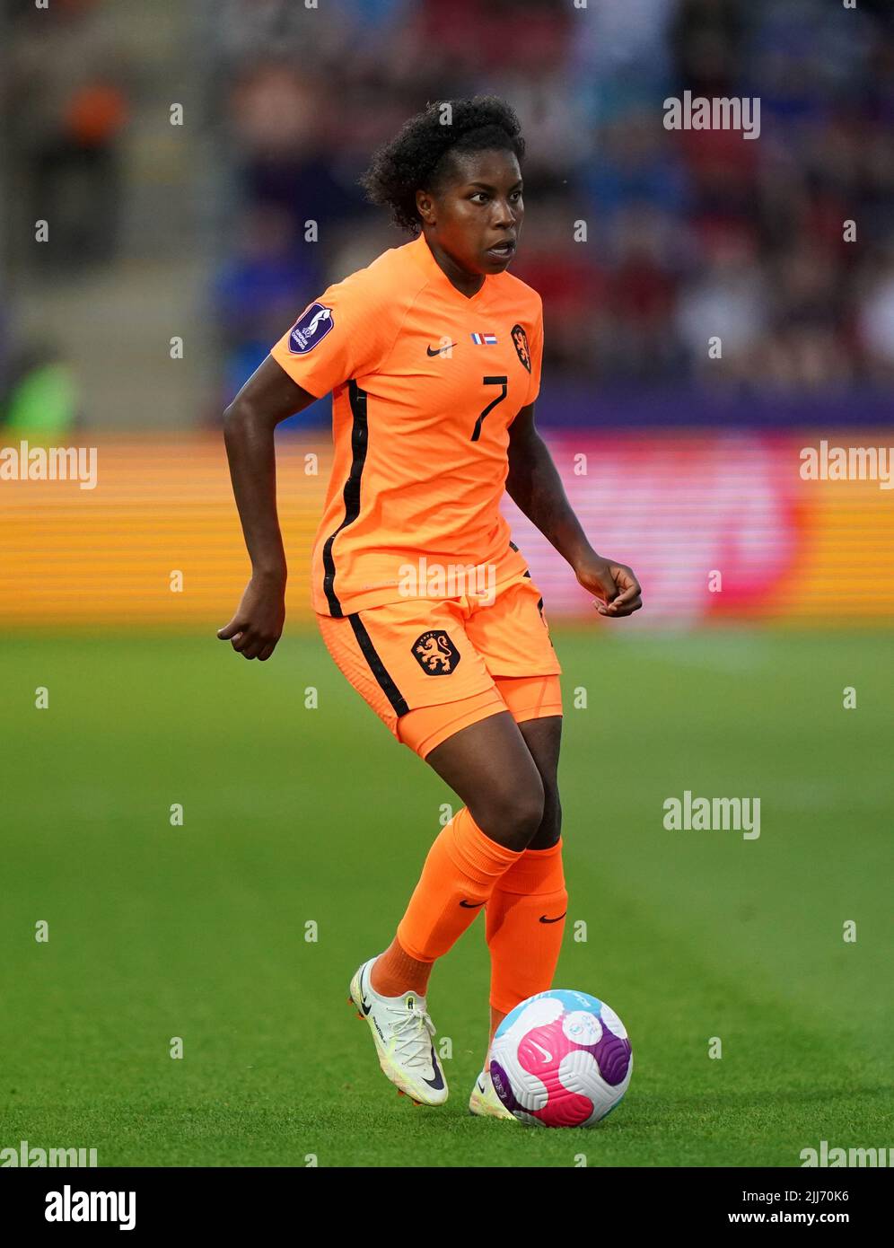 Lineth Beerensteyn in Olanda durante la fiammifero della UEFA Women's ...