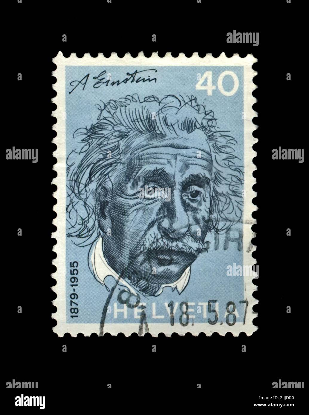 Albert einstein postage stamp immagini e fotografie stock ad alta ...