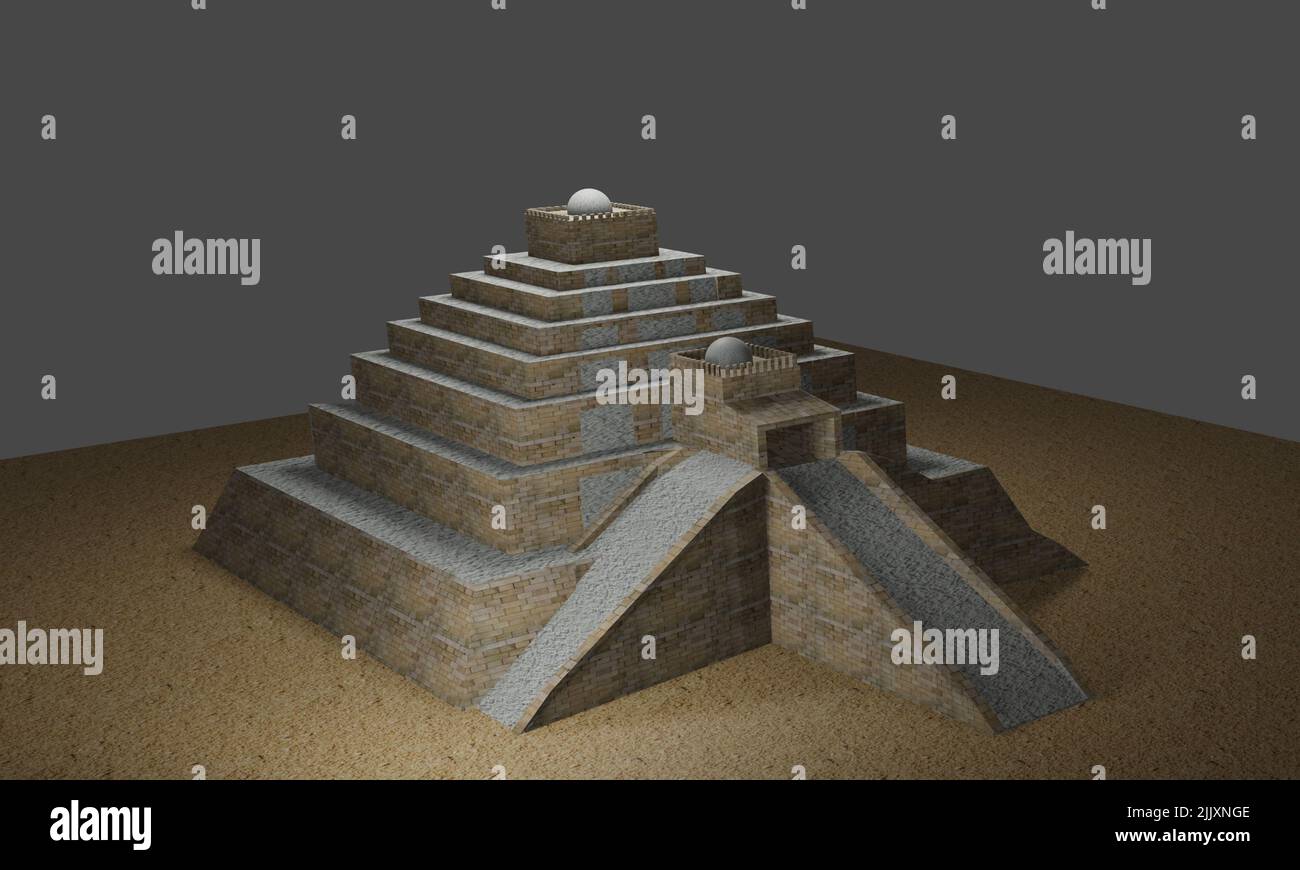 Mesopotamia ziggurat immagini e fotografie stock ad alta risoluzione ...
