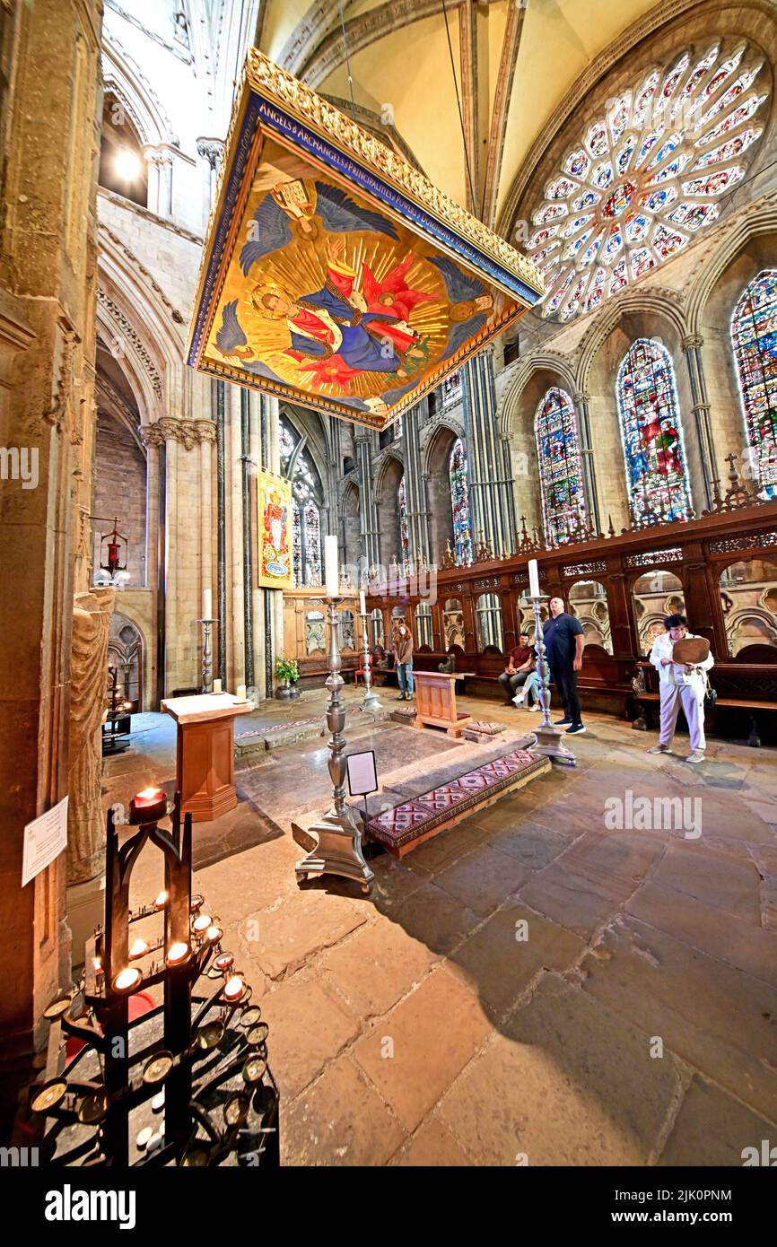La Cattedrale di Durham costruita nel 1093 dai Normanni è un sito ...