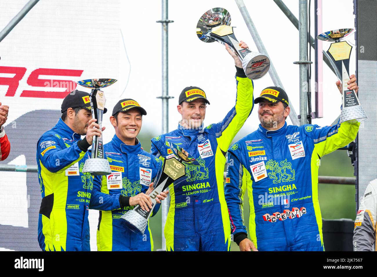 Spa, Belgio. 31st luglio 2022. 39 Singha Racing Team TP 12, Porsche 911 ...