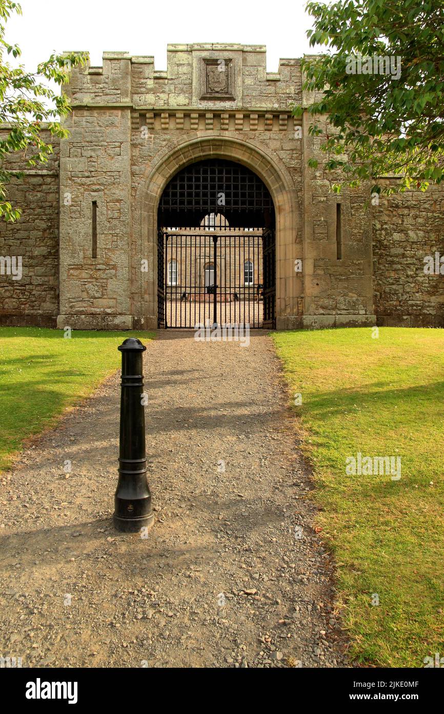 Prigione e museo del castello di jedburgh immagini e fotografie stock ...