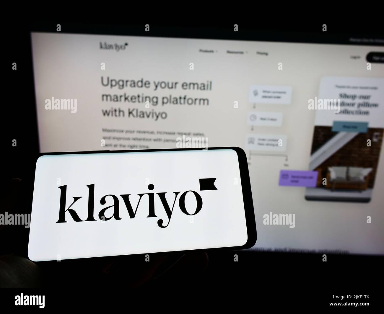 Software klaviyo immagini e fotografie stock ad alta risoluzione - Alamy