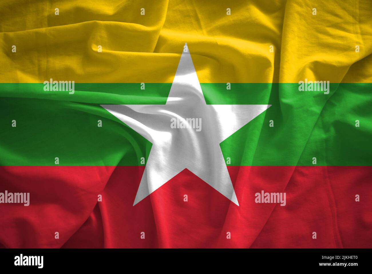 Myanmar national flag immagini e fotografie stock ad alta risoluzione ...