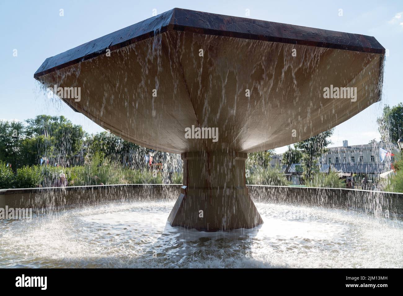 Ciechocinek grzybek fontana immagini e fotografie stock ad alta ...
