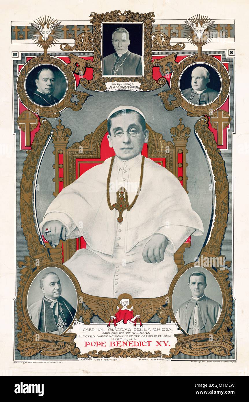 Poster di papa benedetto xv immagini e fotografie stock ad alta ...