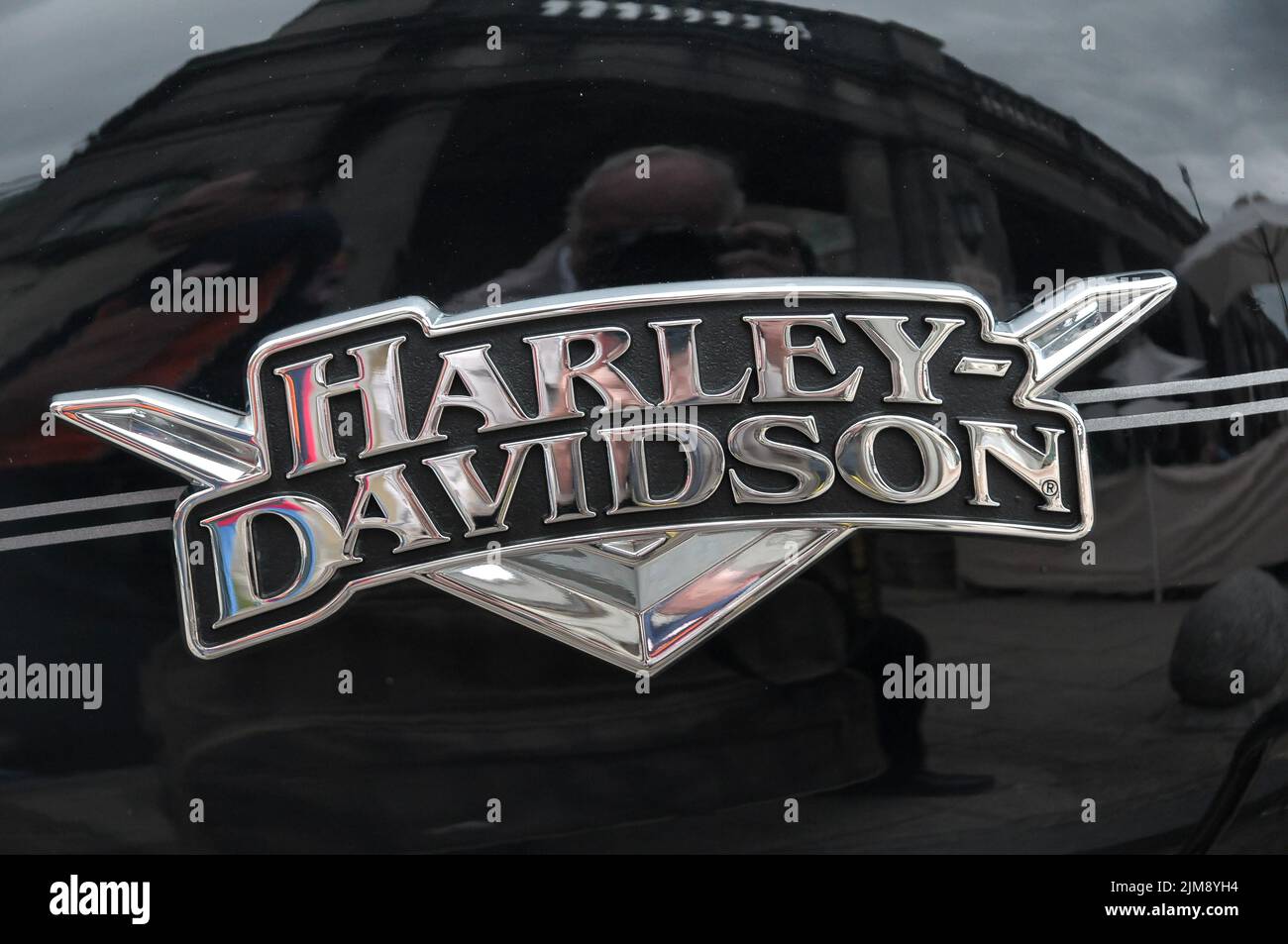 Harley davidson badge immagini e fotografie stock ad alta risoluzione ...