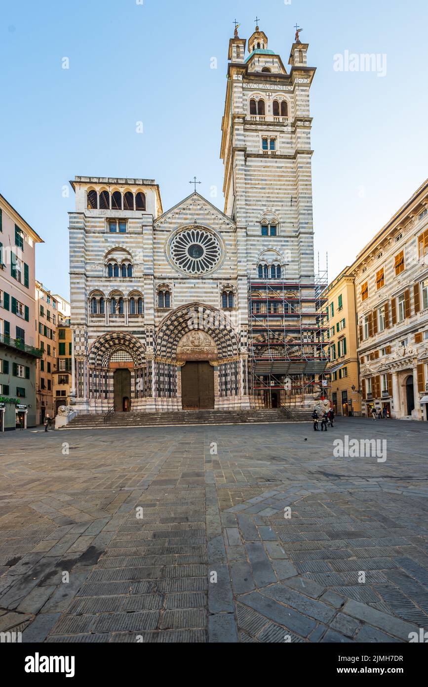 Cattedrale di san lorenzo a genova immagini e fotografie stock ad alta ...