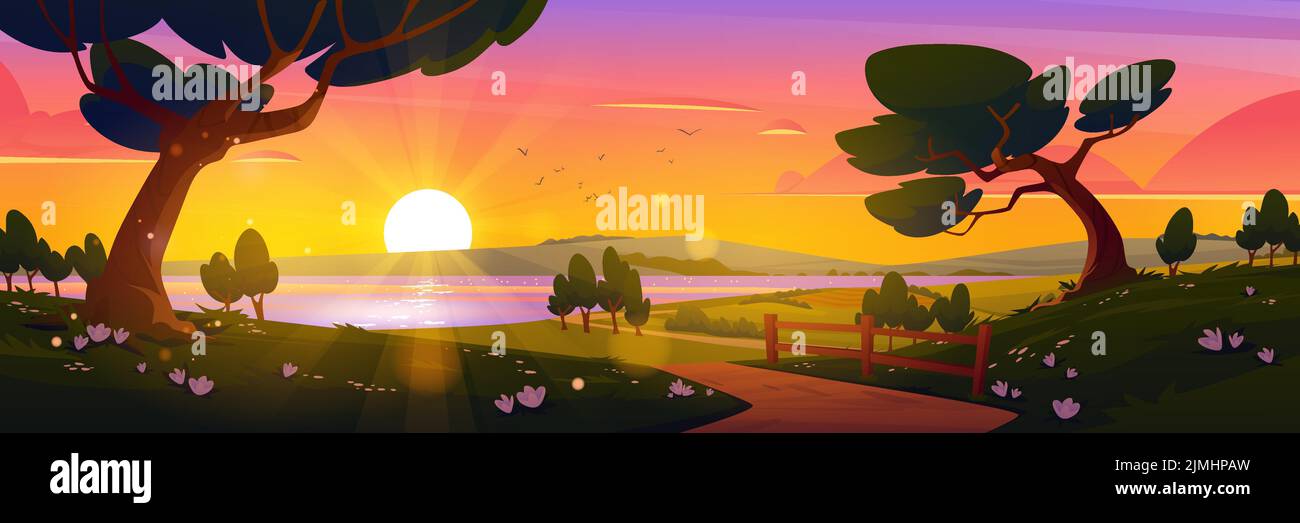 Andare ai campi Immagini Vettoriali Stock - Alamy