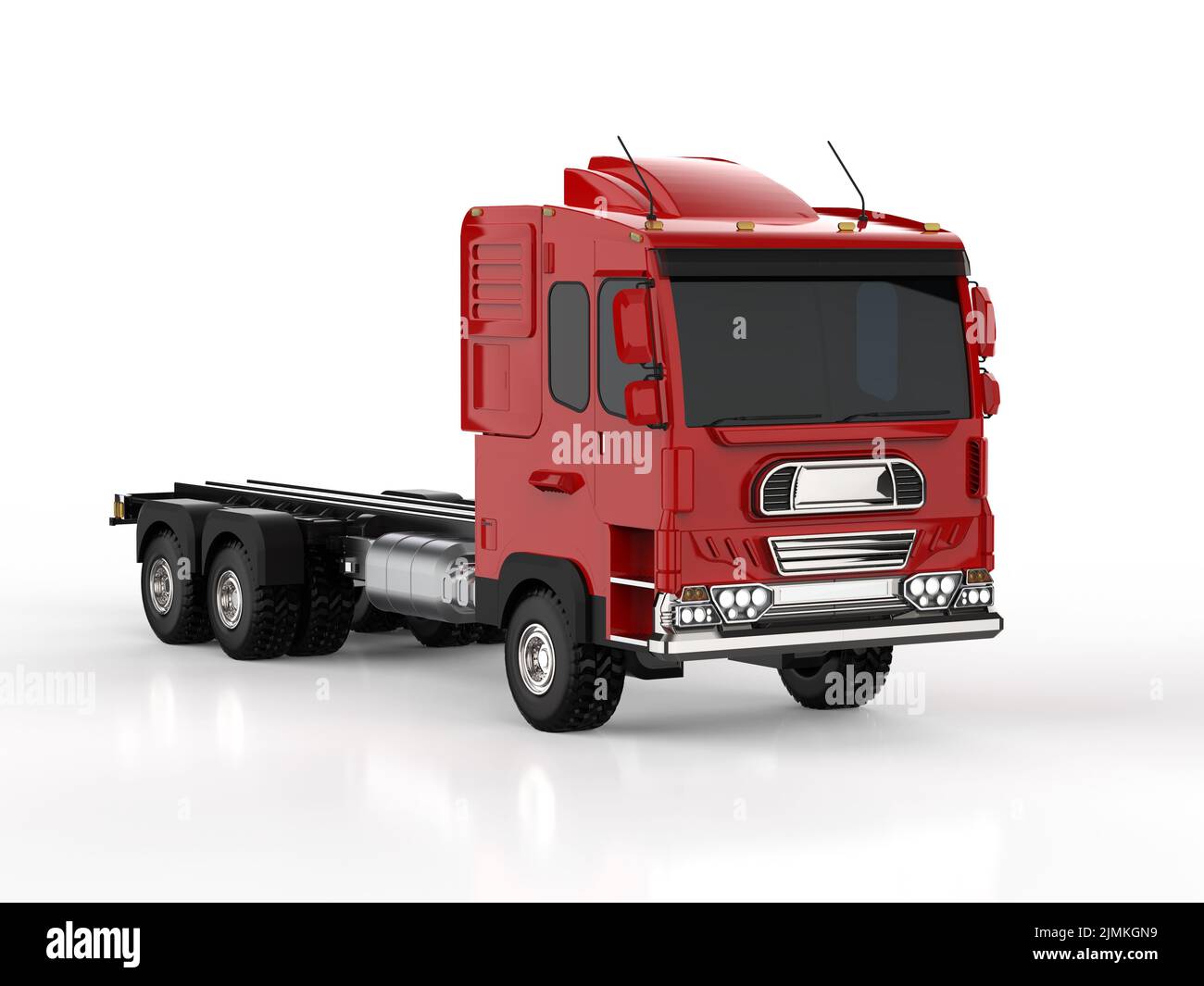 Rimorchio del camion della base piana immagini e fotografie stock ad ...