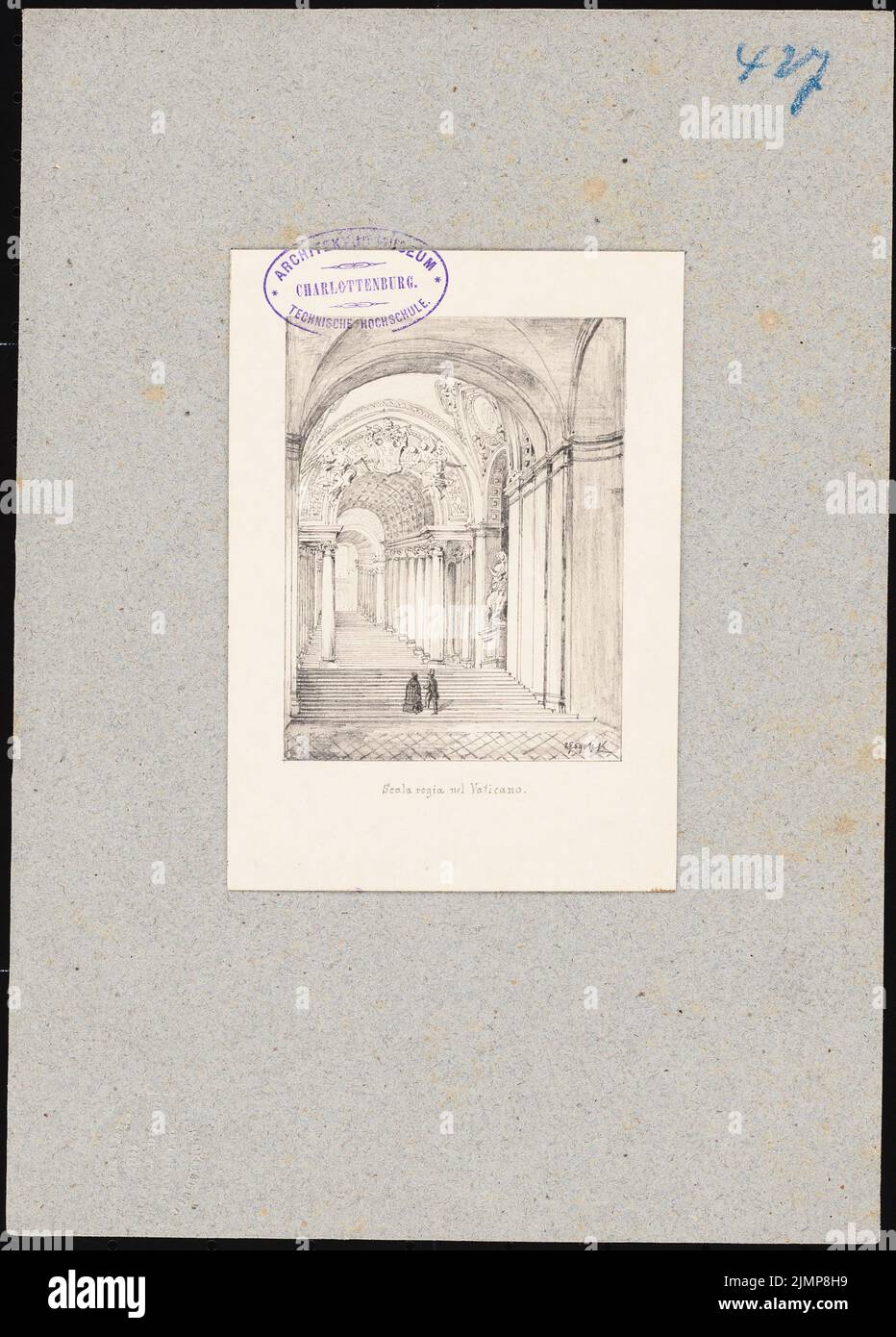 Nohl maximilian 1830 1863 scala regia im vatikan immagini e fotografie ...