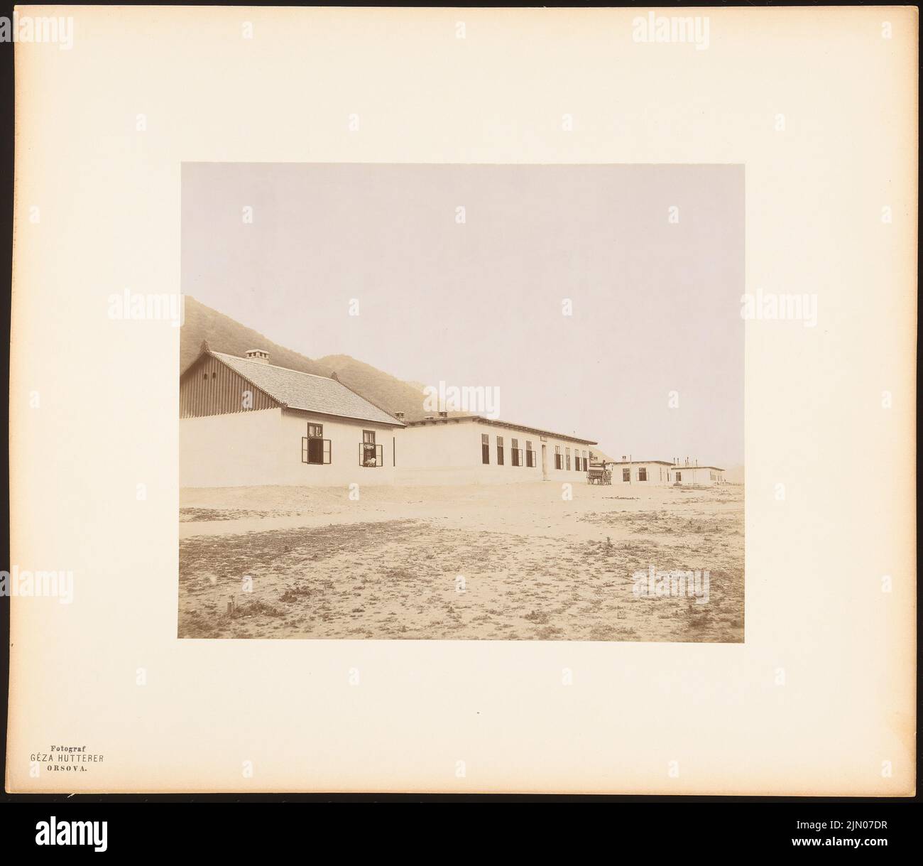 Hutterer geza 1864 1917 sektionsgebaude beim eisernen tor an immagini e ...