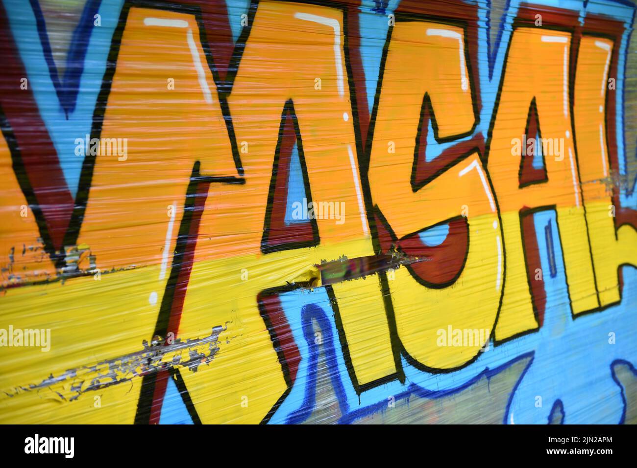 Disegni Di Graffiti Su Carta