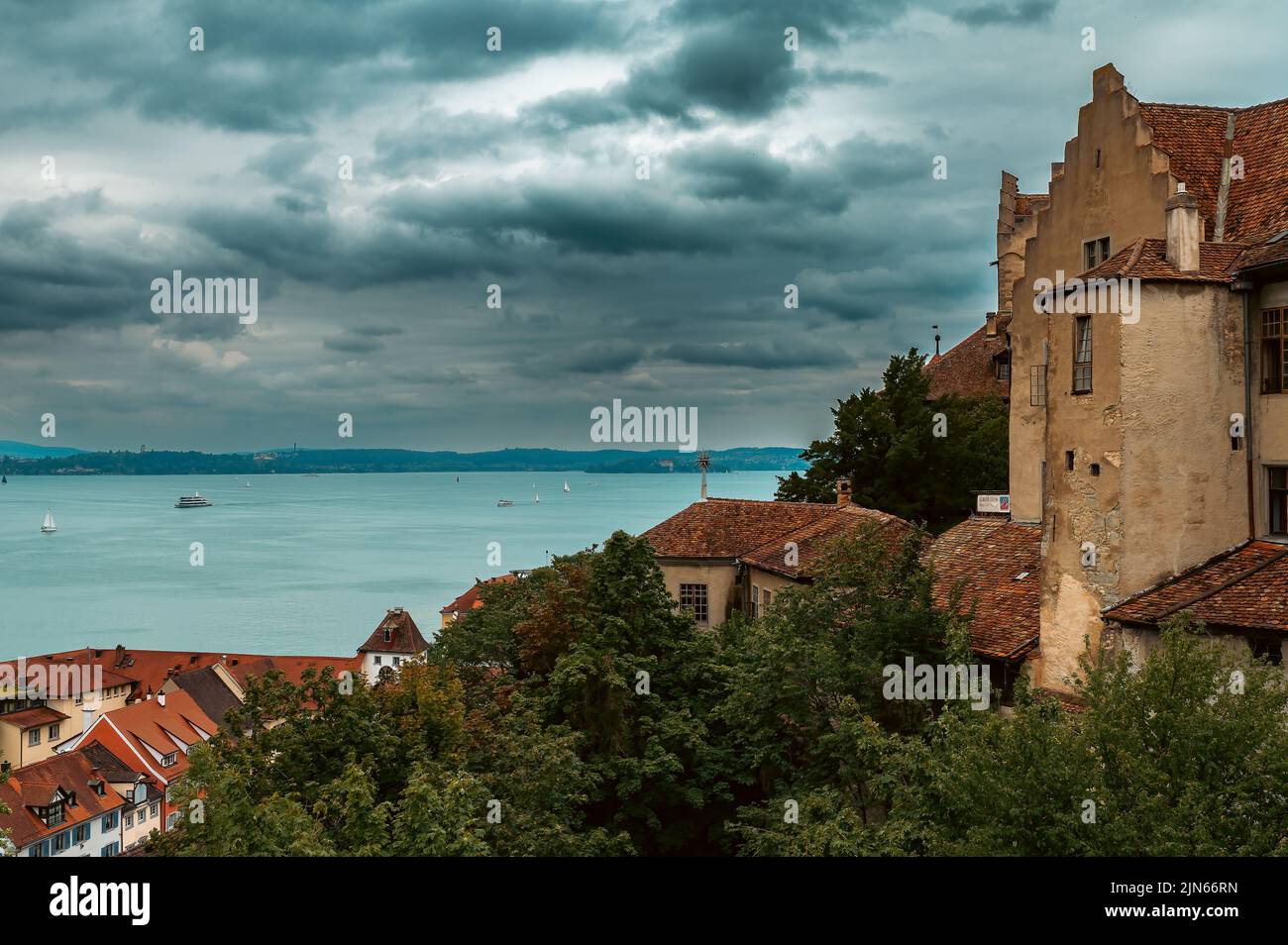 Meersburg am bodensee immagini e fotografie stock ad alta risoluzione ...
