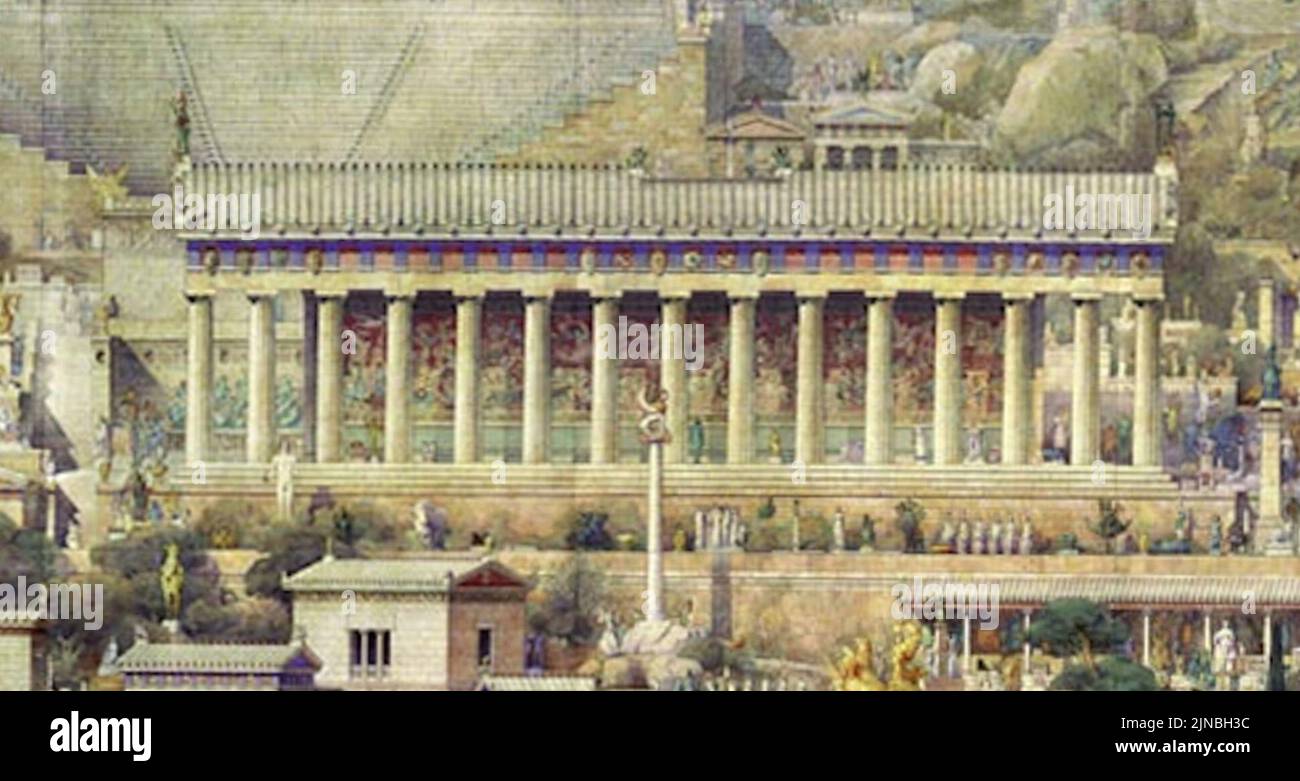 Tempio di apollo a delfi immagini e fotografie stock ad alta ...