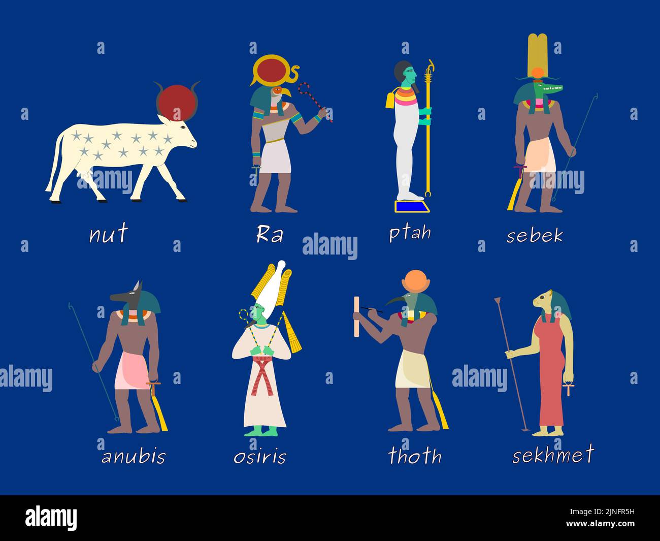 Antichi dei egizi immagini e fotografie stock ad alta risoluzione - Alamy