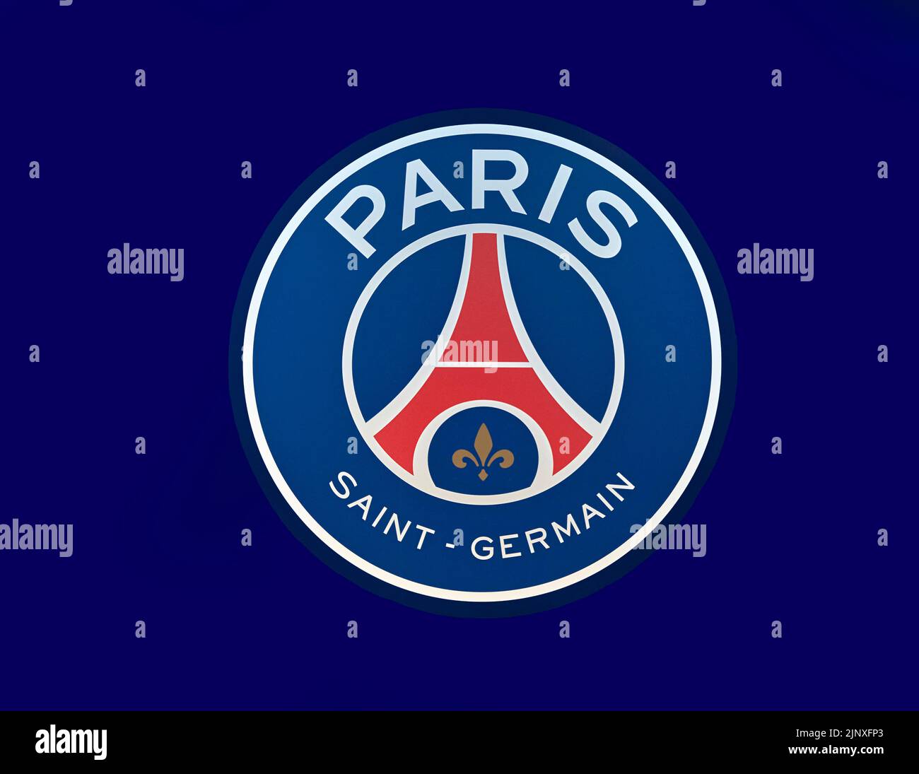 Psg logo immagini e fotografie stock ad alta risoluzione - Alamy