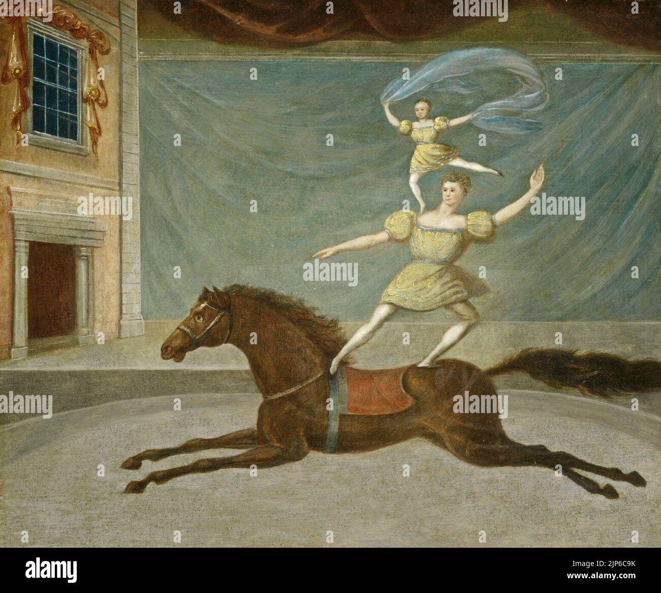 Acrobati a cavallo immagini e fotografie stock ad alta risoluzione - Alamy