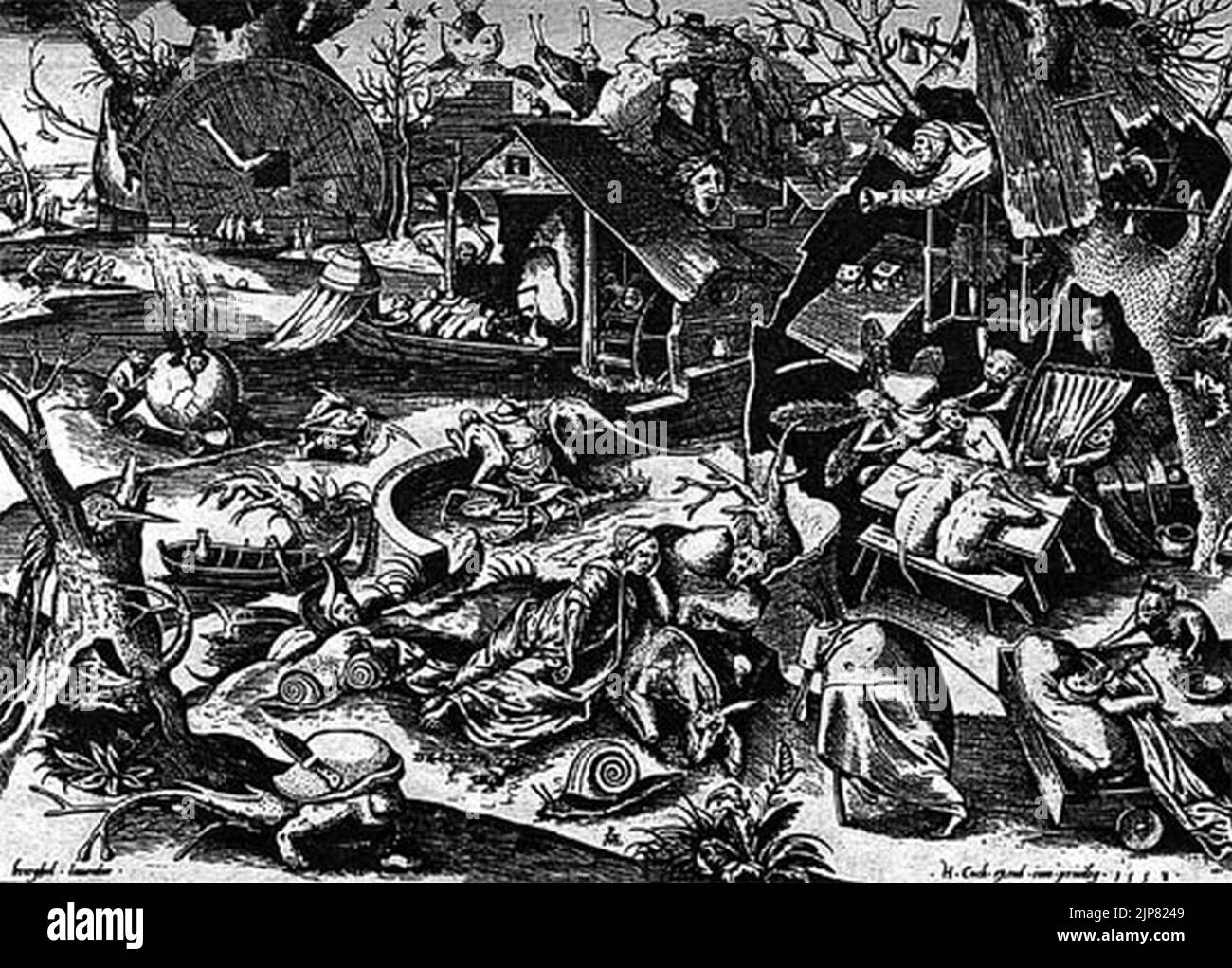 I sette peccati capitali Foto e Immagini Stock in Bianco e Nero - Alamy