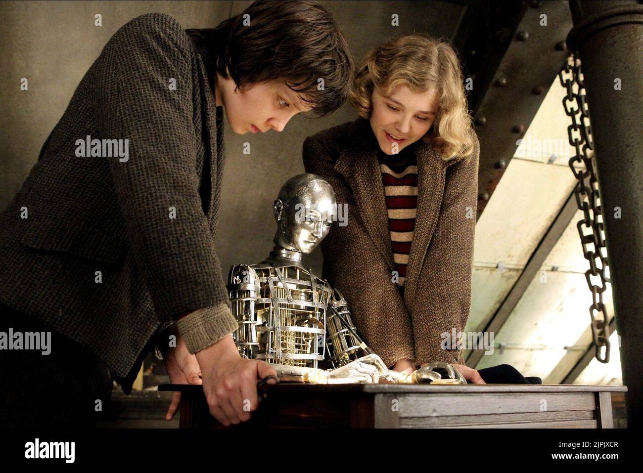 Martin scorsese asa butterfield immagini e fotografie stock ad alta ...